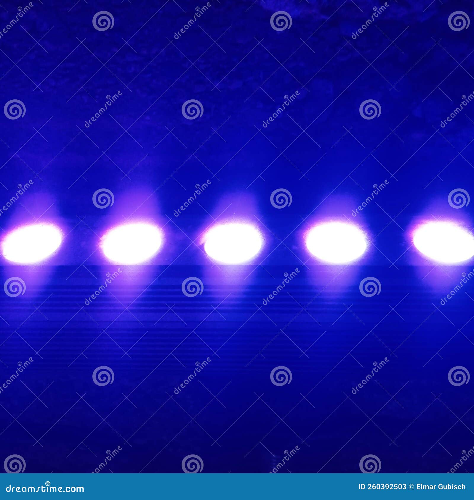 The Color Blue, Associated with Cold and Sadness Stock Image - Image of ...