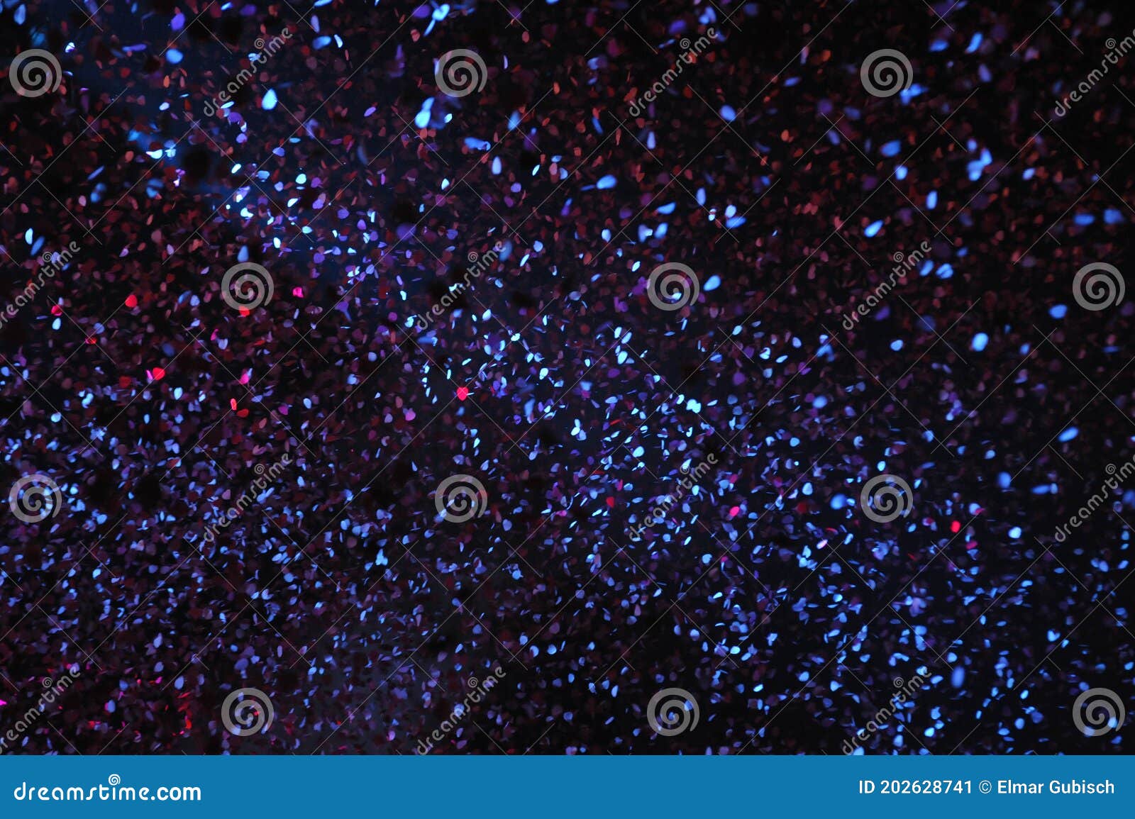 The Color Blue, Associated with Cold and Sadness Stock Image - Image of ...