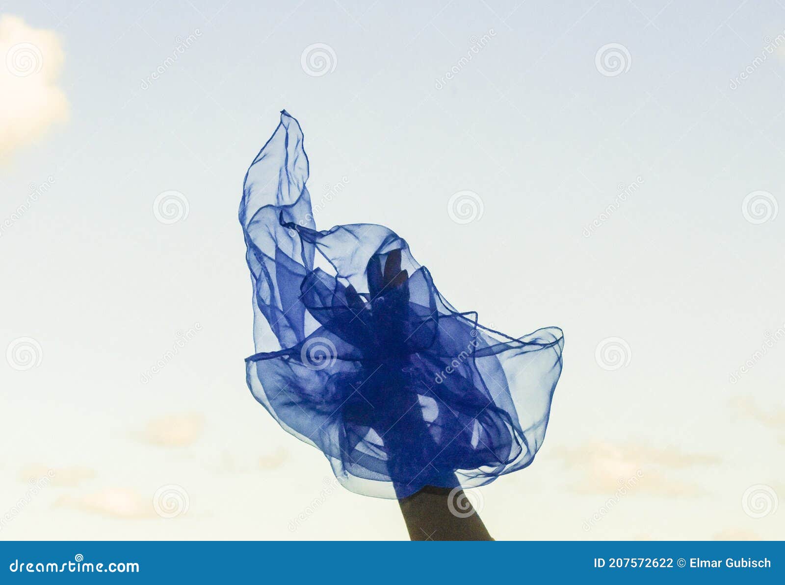 The Color Blue, Associated with Cold and Sadness Stock Photo - Image of ...
