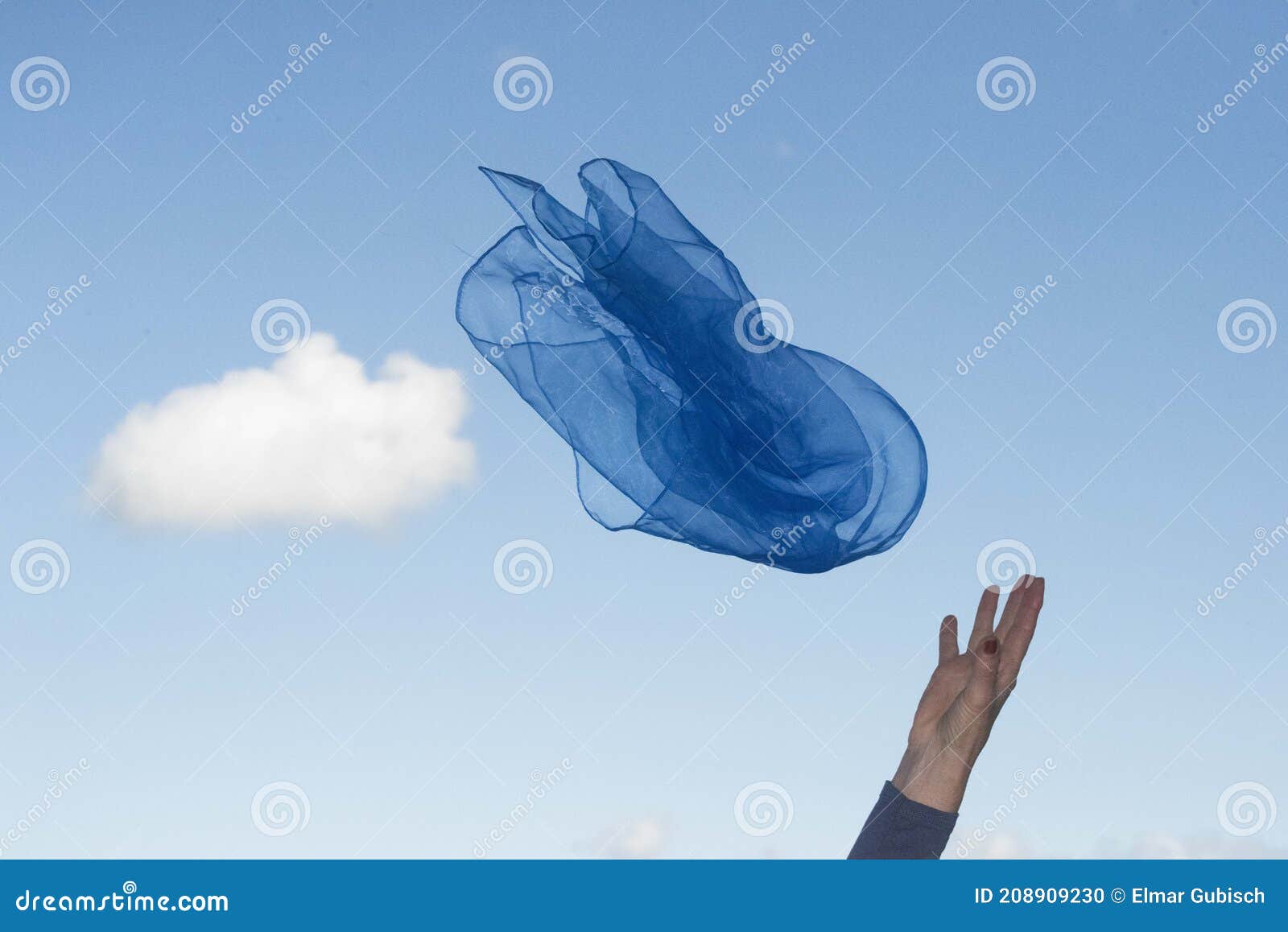 The Color Blue Associated with Cold and Sadness Stock Photo - Image of ...