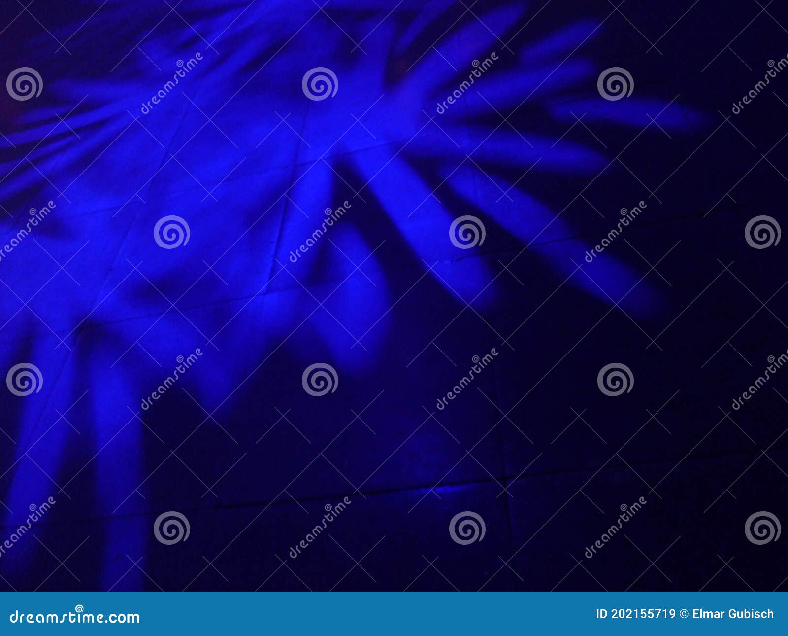 The Color Blue, Associated with Cold and Sadness Stock Image - Image of ...