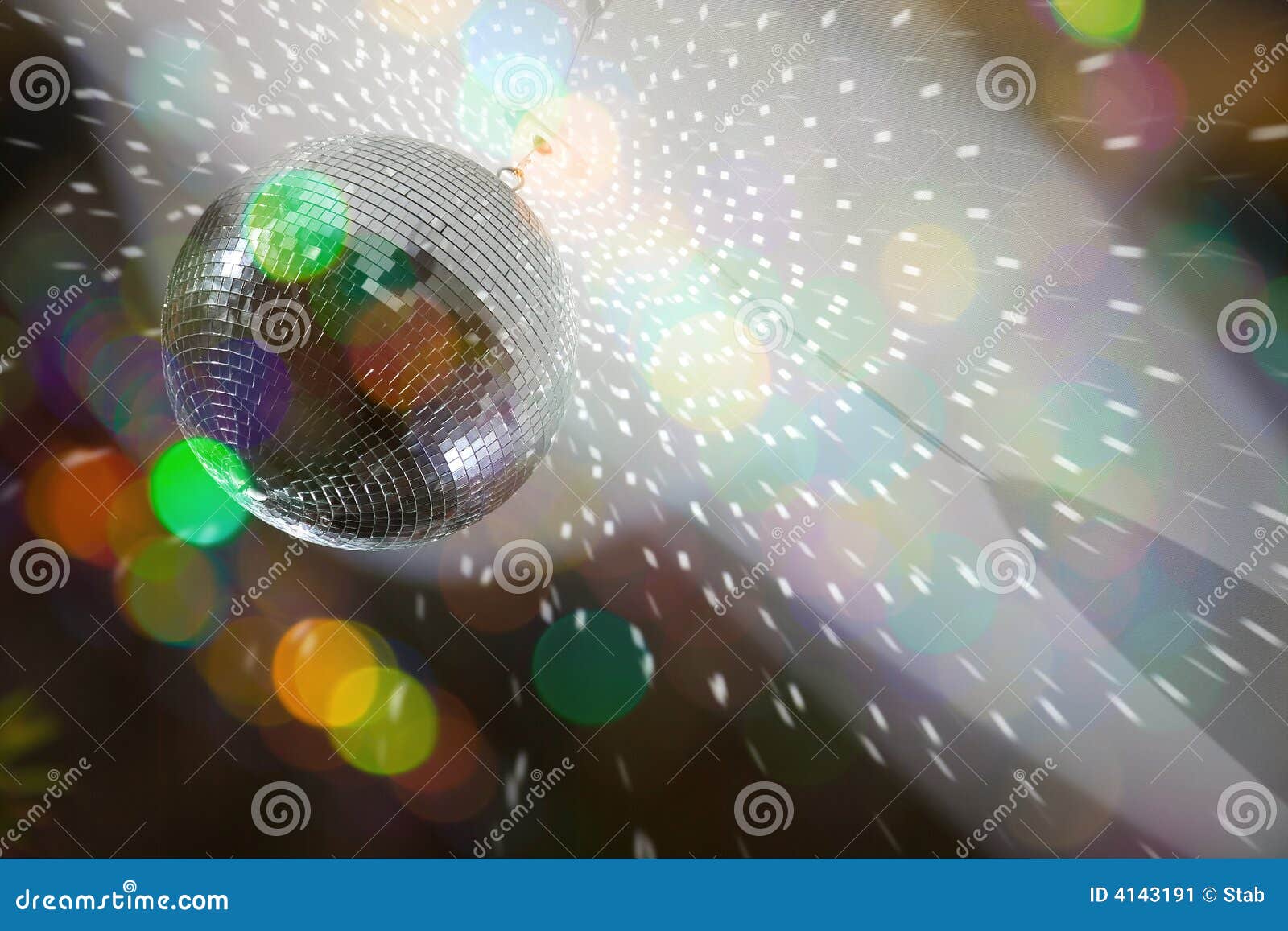 Color Blurs and Disco Lights Stock Illustration - Illustration of ...
