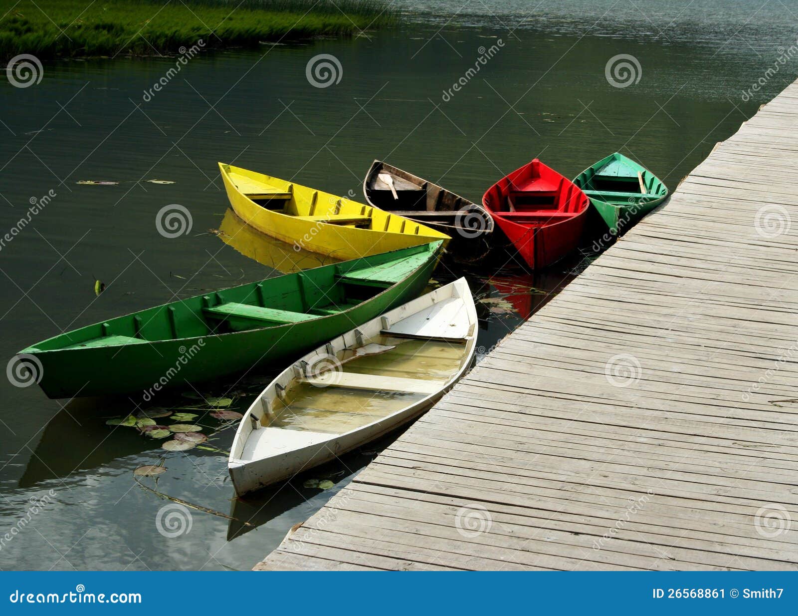Color boats stock image. Image of boats, lake, boat, europe - 26568861