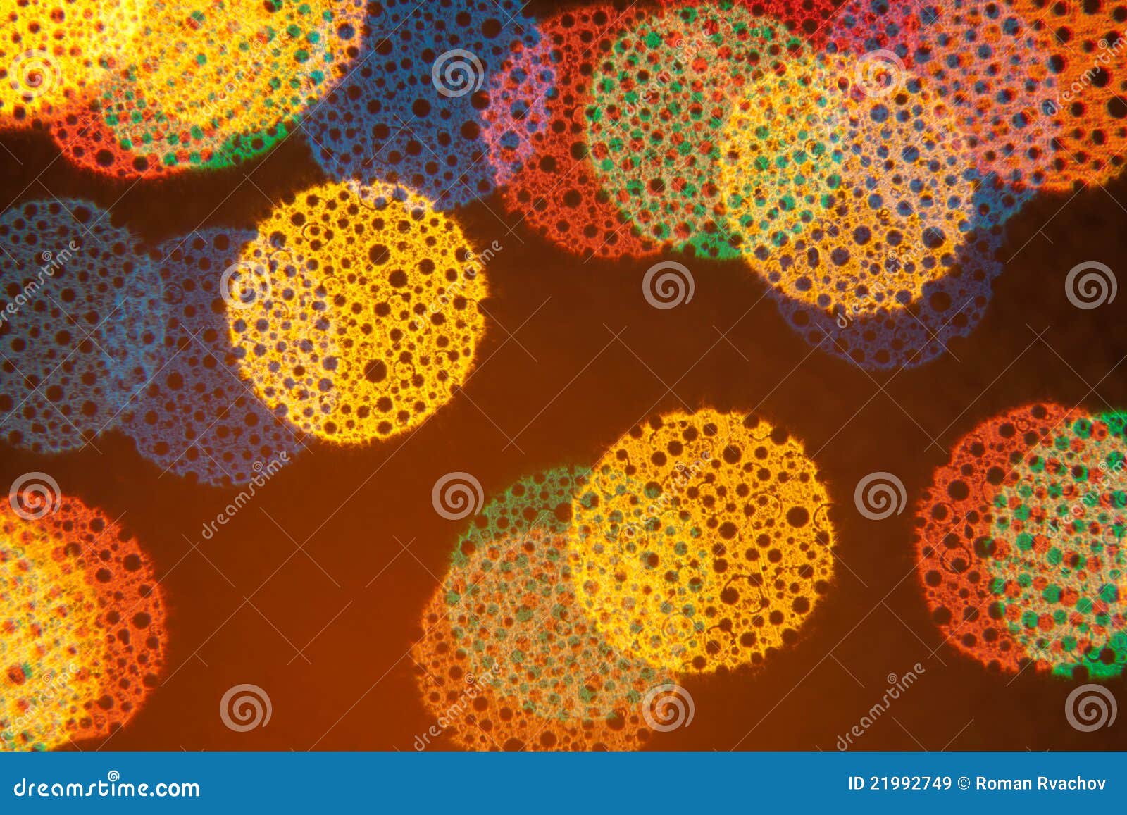 Color Bokeh on a Red Background. Stock Image - Image of lights, light ...