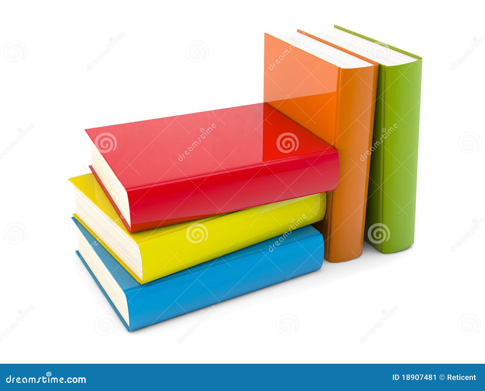 Row Of Color Books Royalty-Free Stock Photo | CartoonDealer.com #21486141