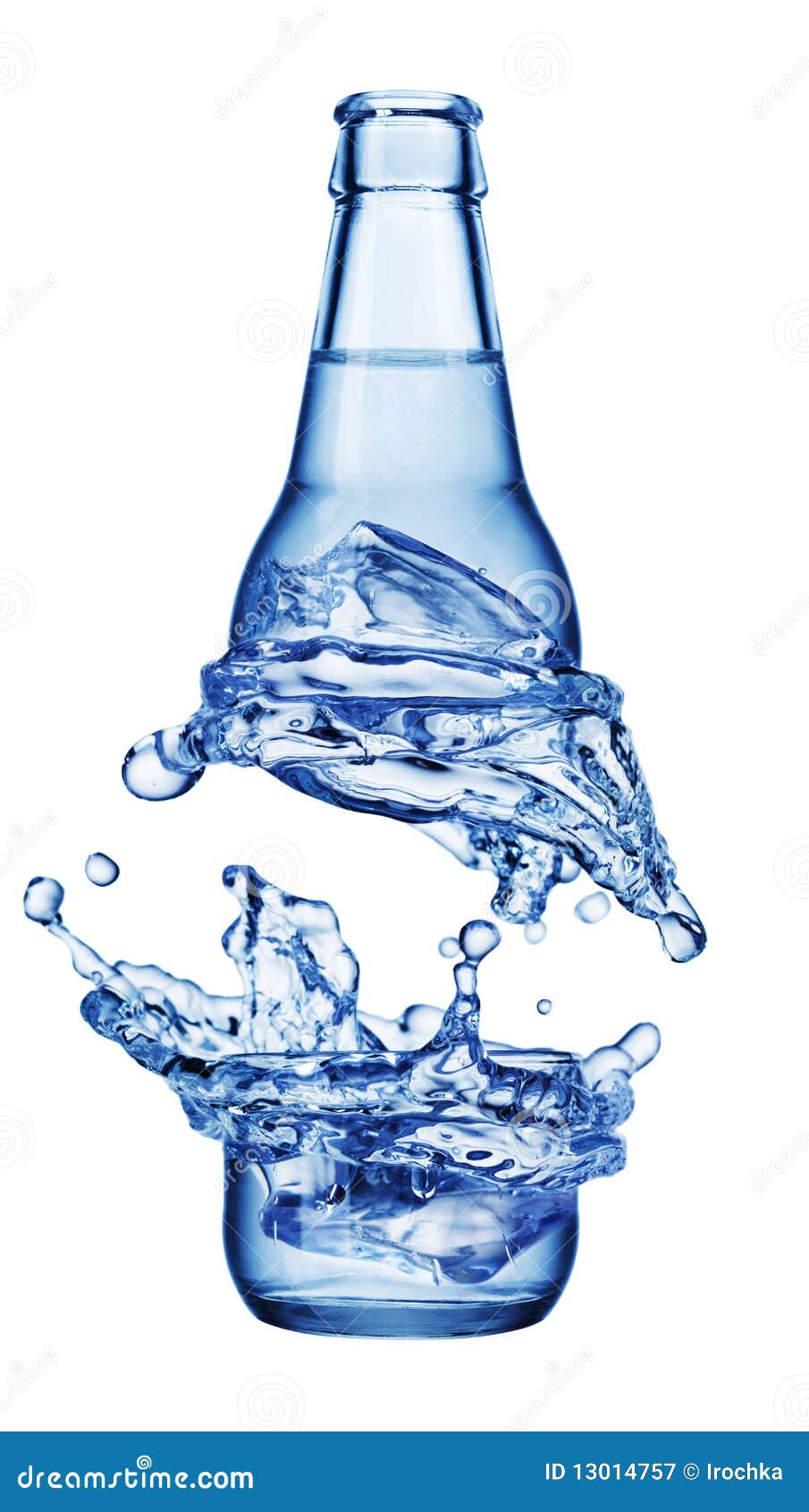 Color bottle isolated stock image. Image of splash, fresh - 13014757