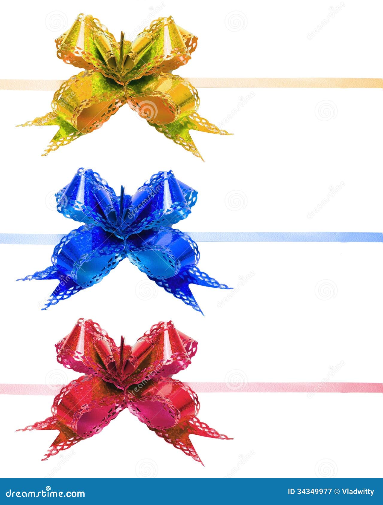 Color bow decorative stock image. Image of ornate, festive - 34349977