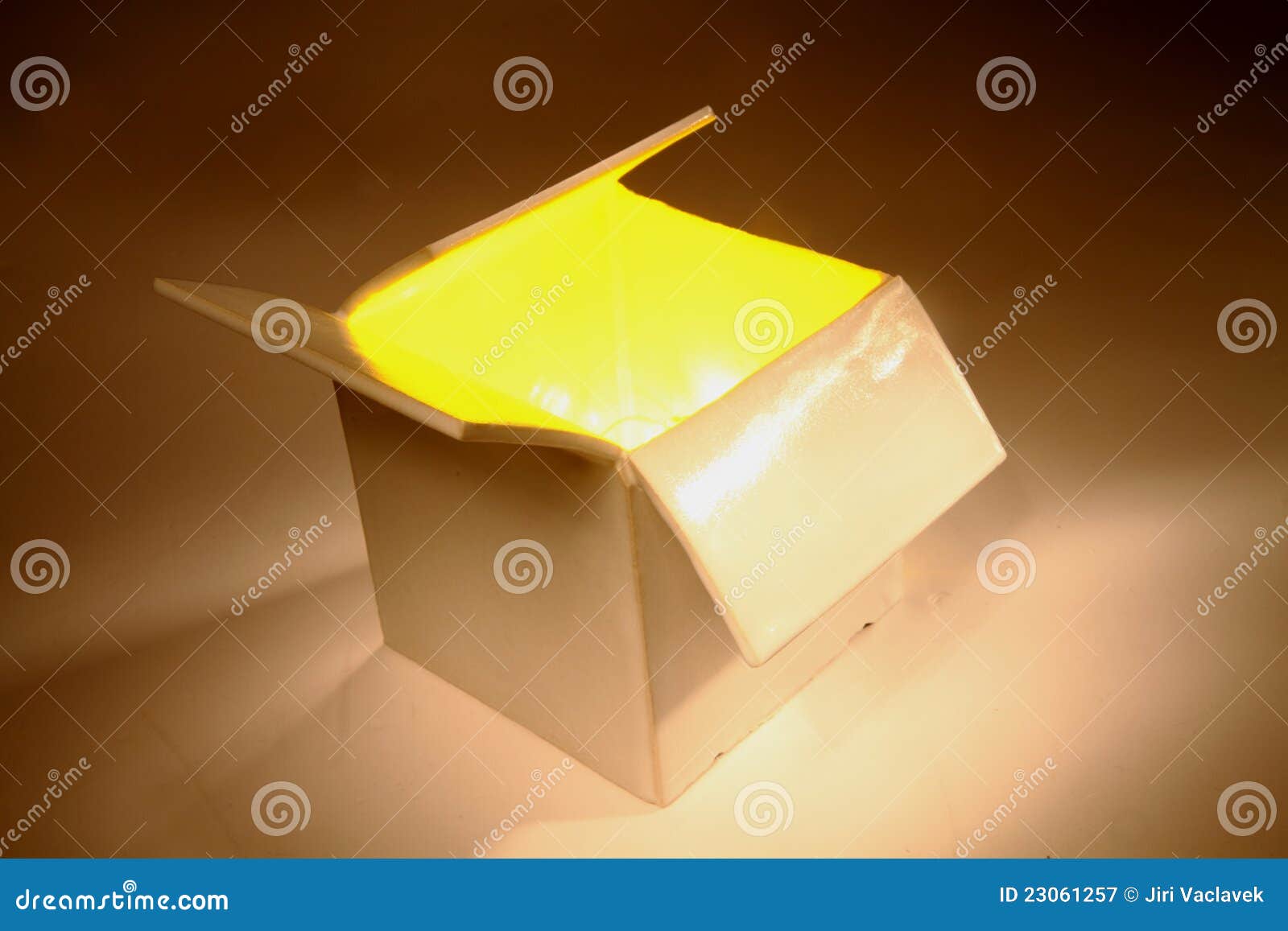 Color box in the dark stock image. Image of studio, beam - 23061257