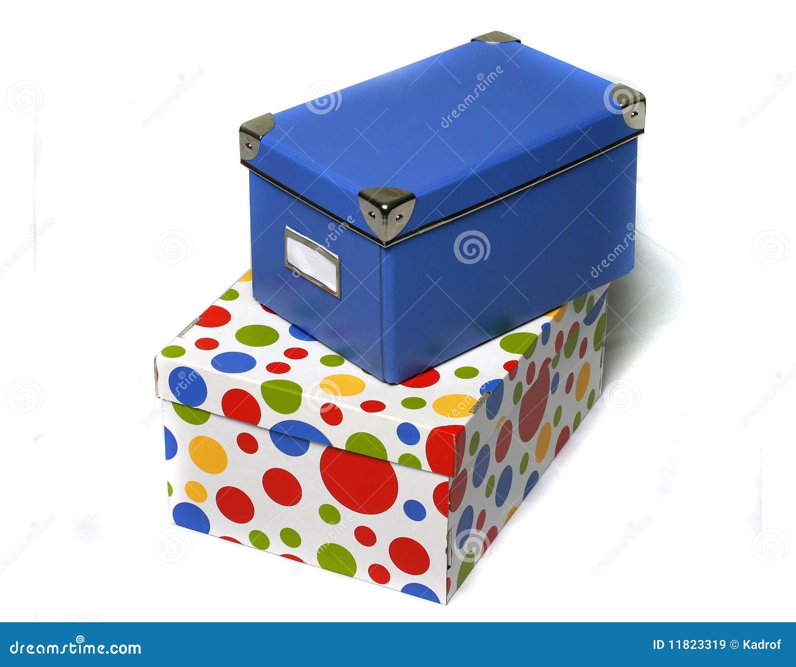 Color boxes stock image. Image of isolated, office, container - 11823319