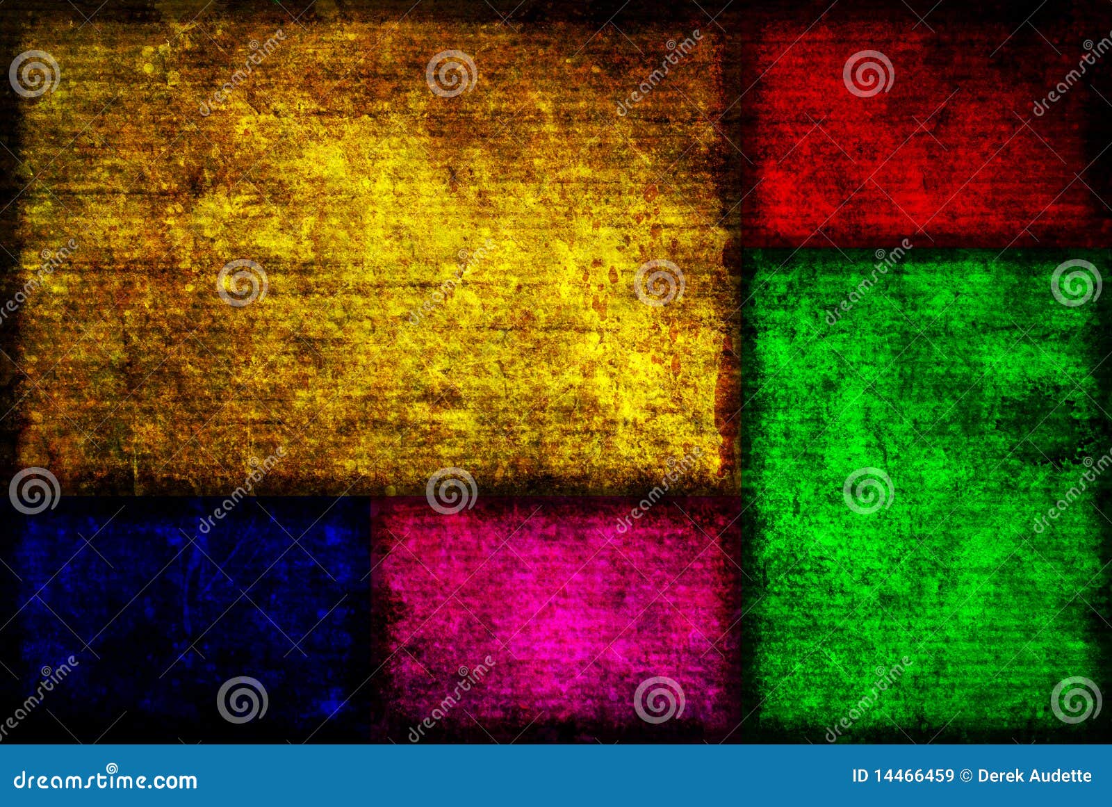 Color Boxes Grunge Background Stock Illustration - Illustration of ...