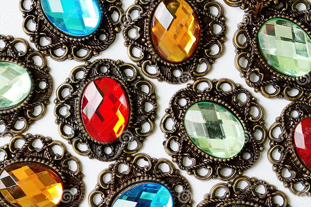 Color brooches stock image. Image of luxury, bronze, beauty - 18296473