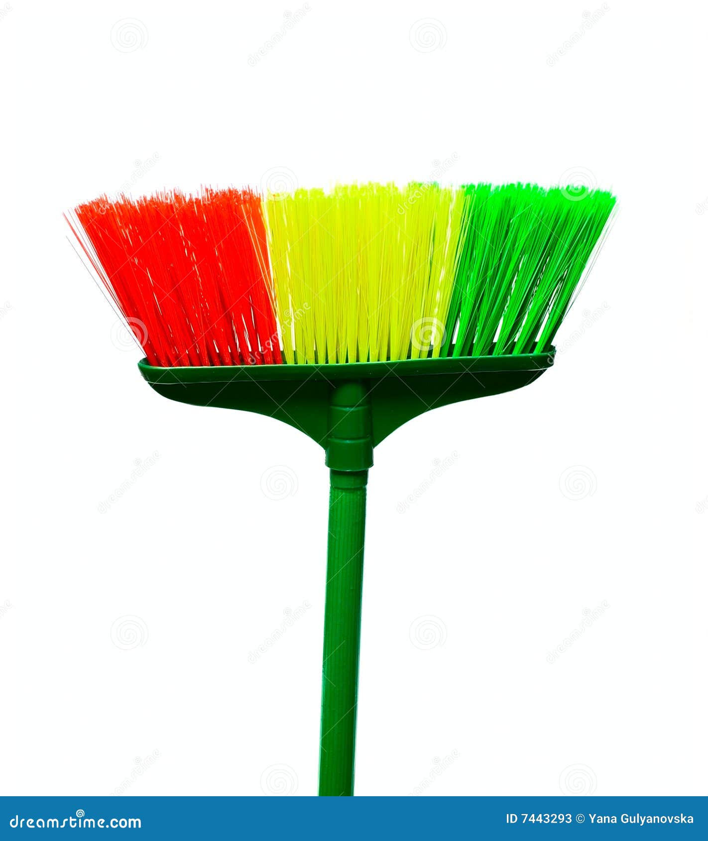 Color Broom Stock Photos - Image: 7443293