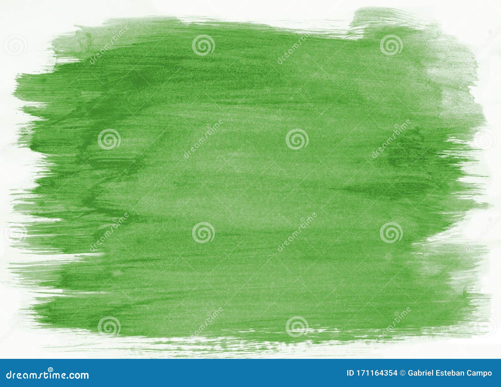 Color Brush Brushes on White Paper Sheet, Background Texture Stock ...