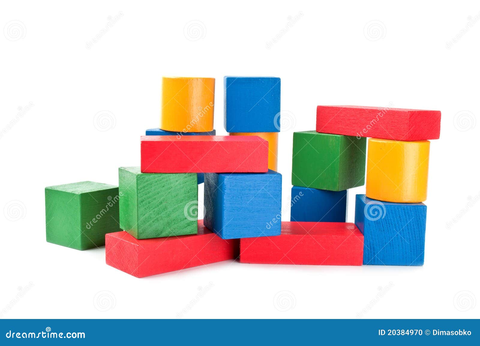 Color building blocks stock photo. Image of pieces, playground - 20384970