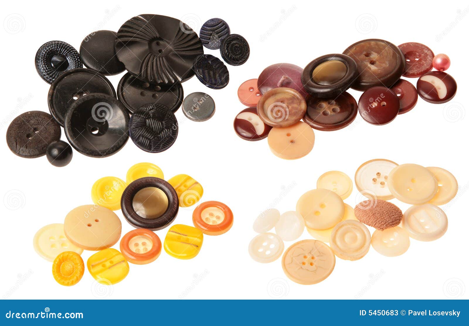 Color buttons stock image. Image of assortment, brown - 5450683