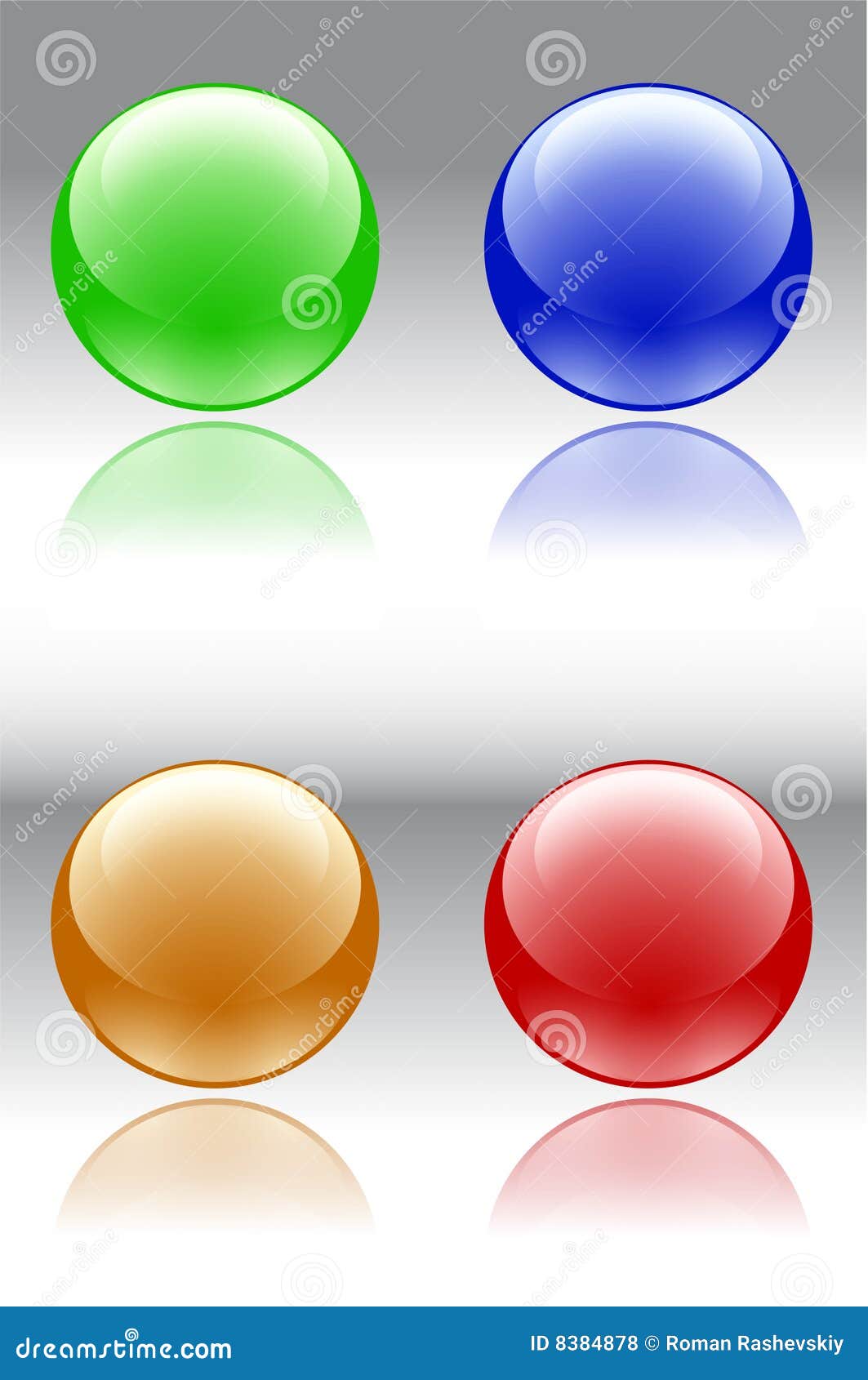 Color buttons stock illustration. Illustration of shape - 8384878