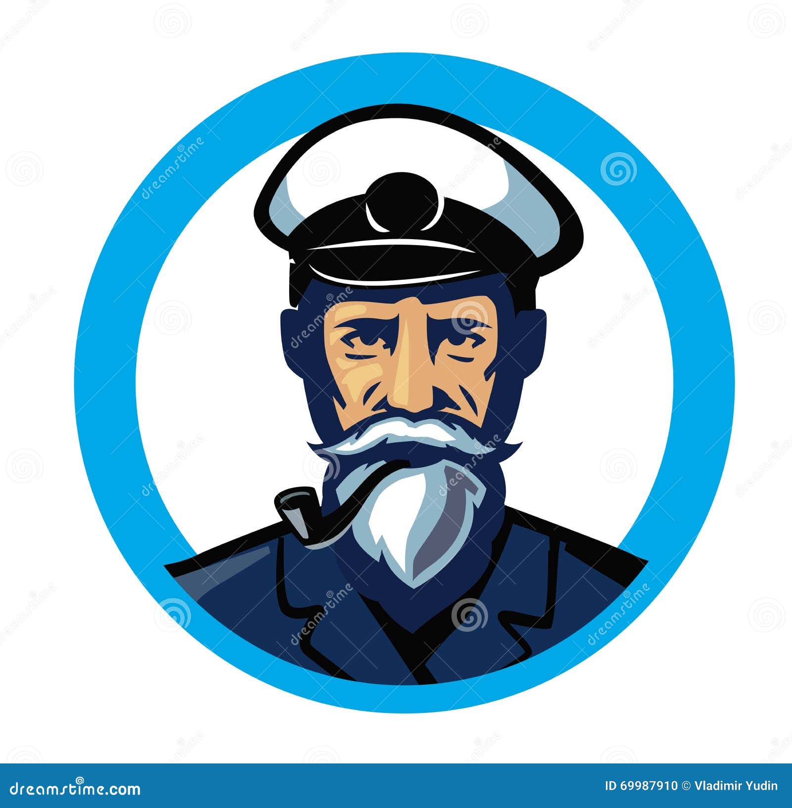 Captain Icon Vector From Pirates Collection. Thin Line Captain Outline ...