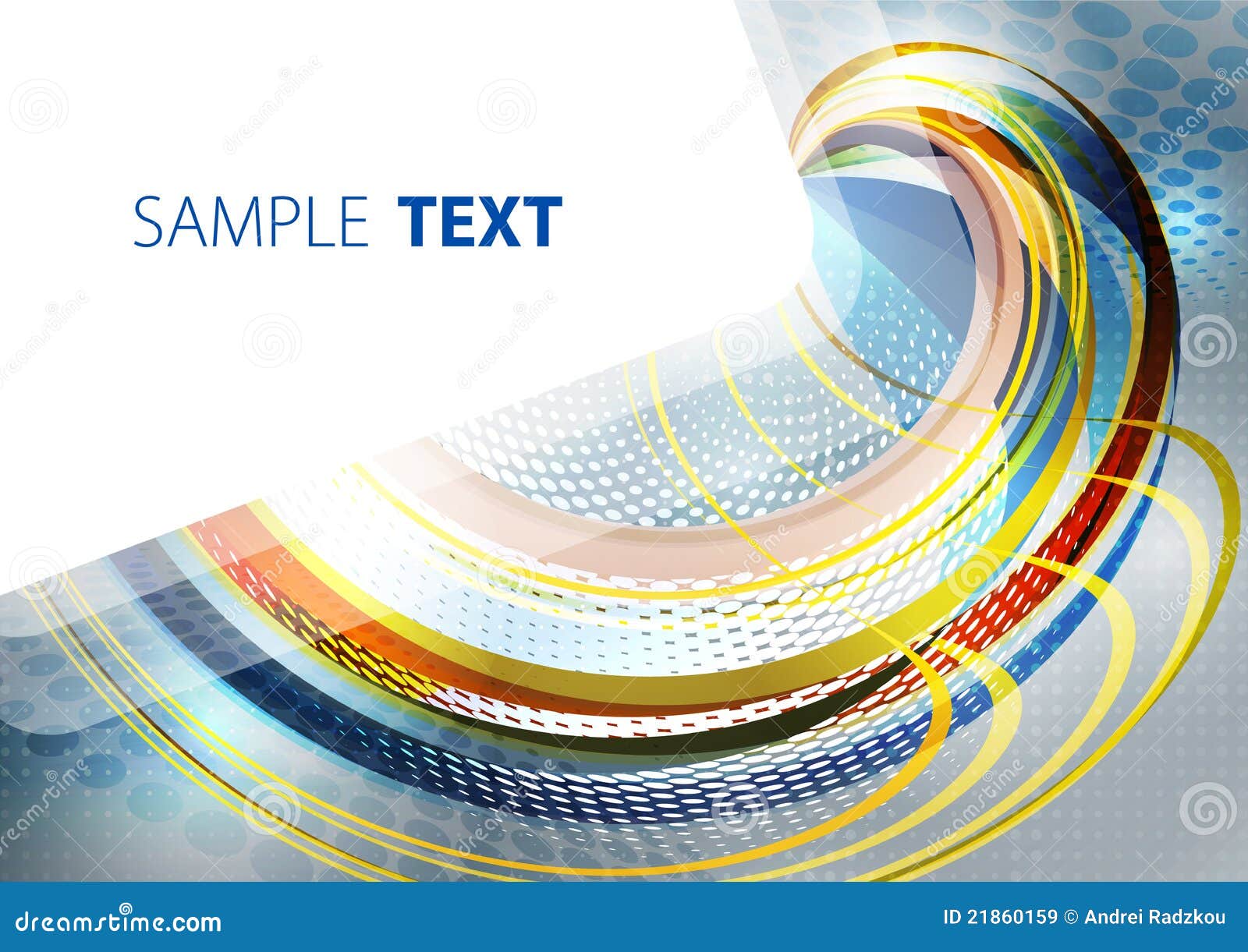 Color card stock vector. Illustration of blue, futuristic - 21860159