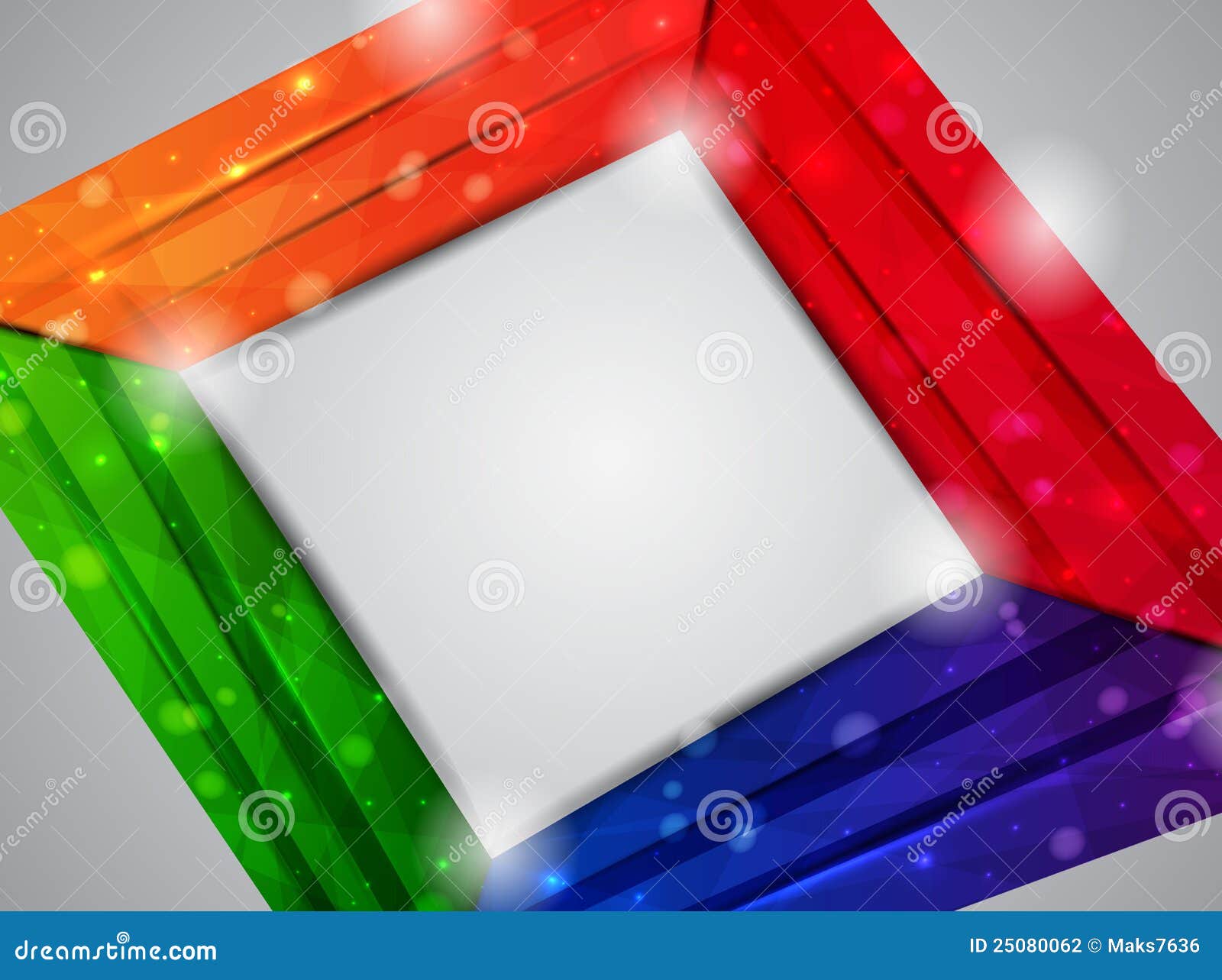 Color card stock vector. Illustration of colorful, card - 25080062