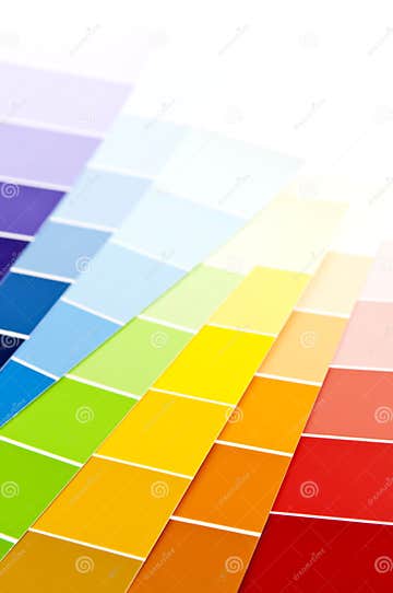 Color card paint samples stock image. Image of colour - 8466993