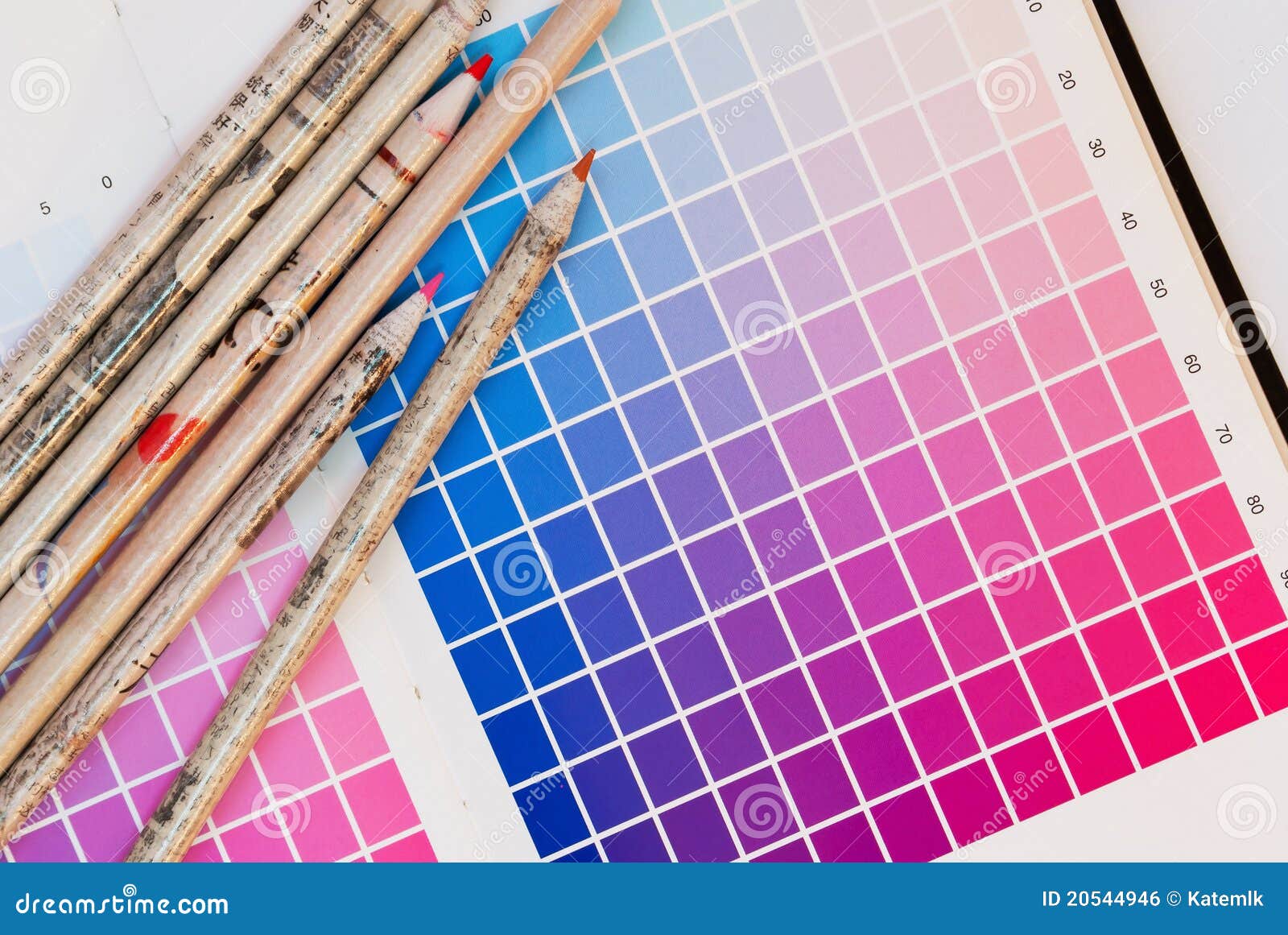 Color card printing stock photo. Image of color, close - 20544946