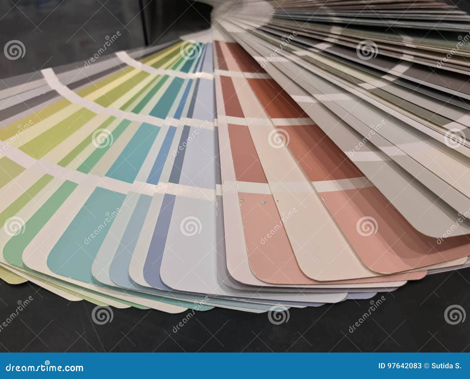 Color catalog stock image. Image of choice, collection - 97642083