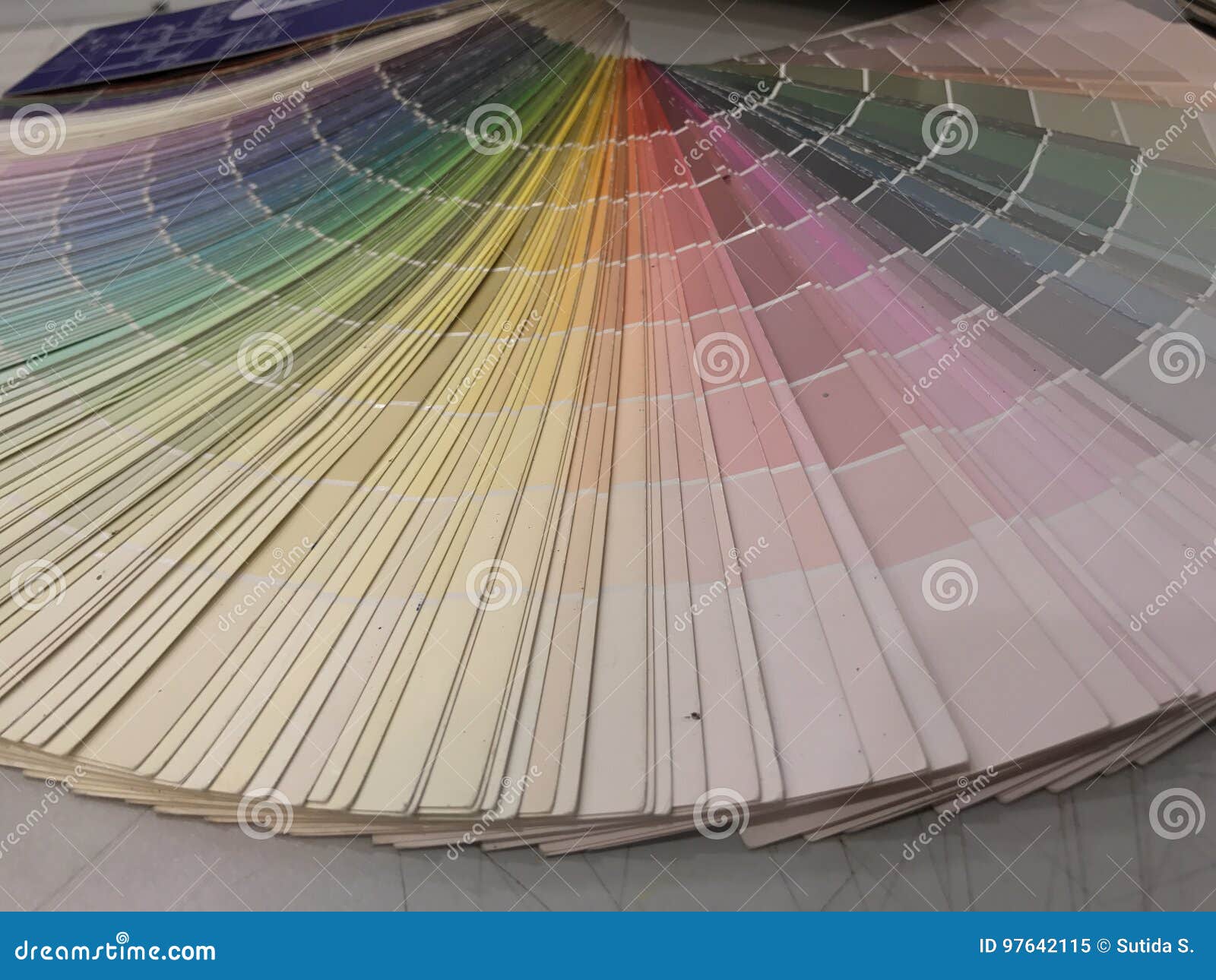 Color catalog stock image. Image of color, guideline - 97642115