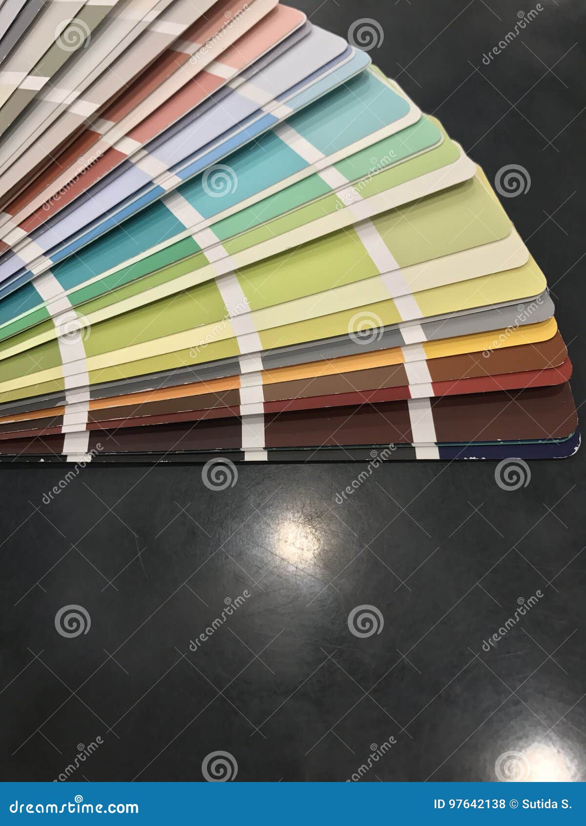 Color catalog stock photo. Image of home, colorful, offset - 97642138