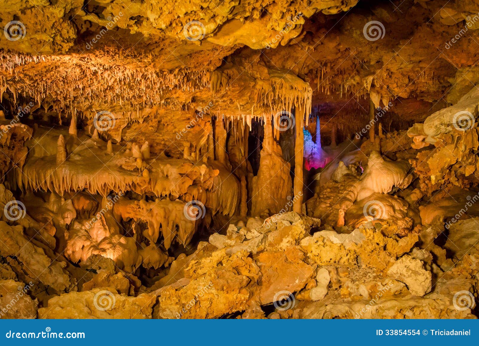 Color Cave stock photo. Image of formations, nature, caves - 33854554