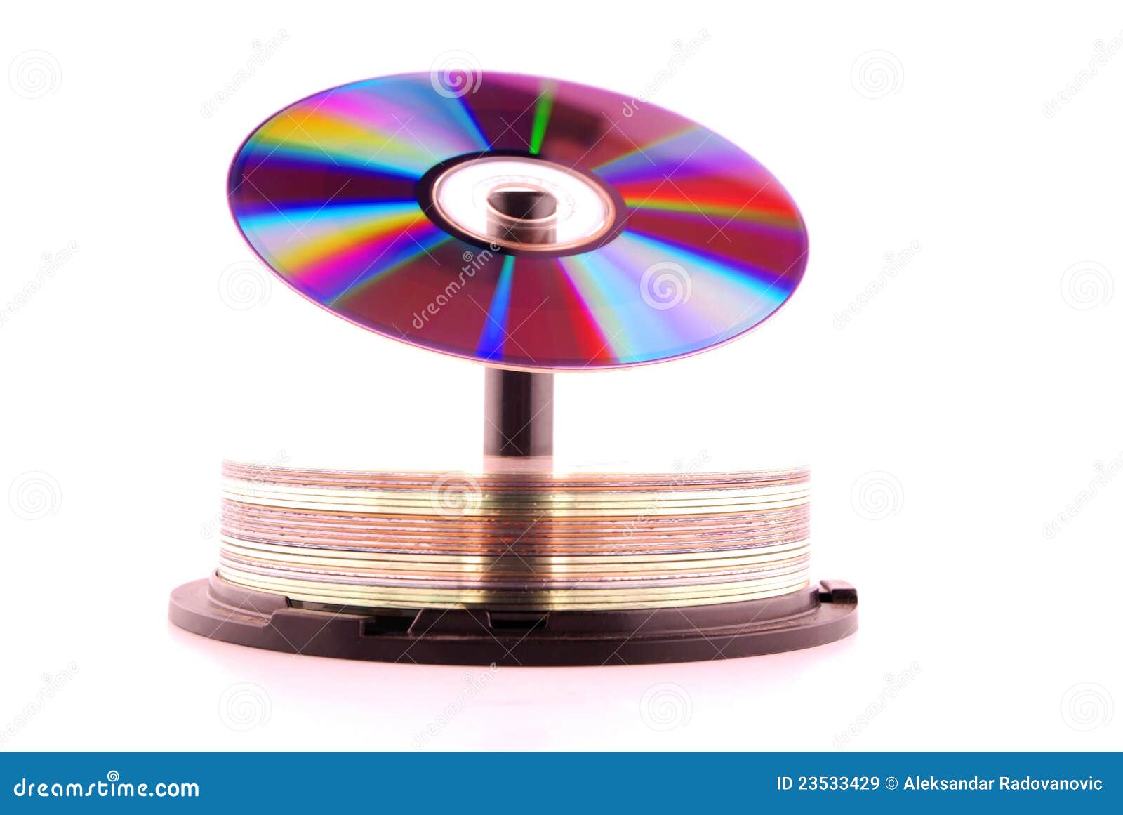 Color CD rom stock image. Image of storage, technology - 23533429