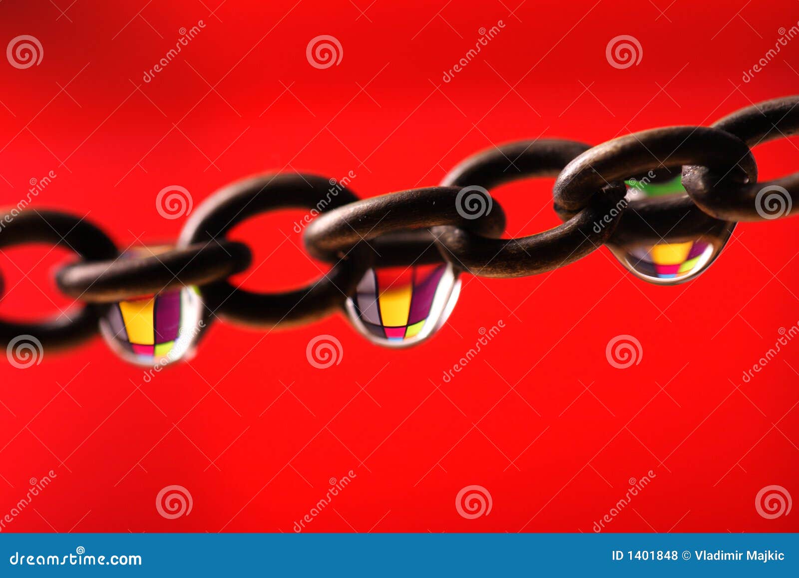 Color chain stock photo. Image of reflection, color, rhythm - 1401848