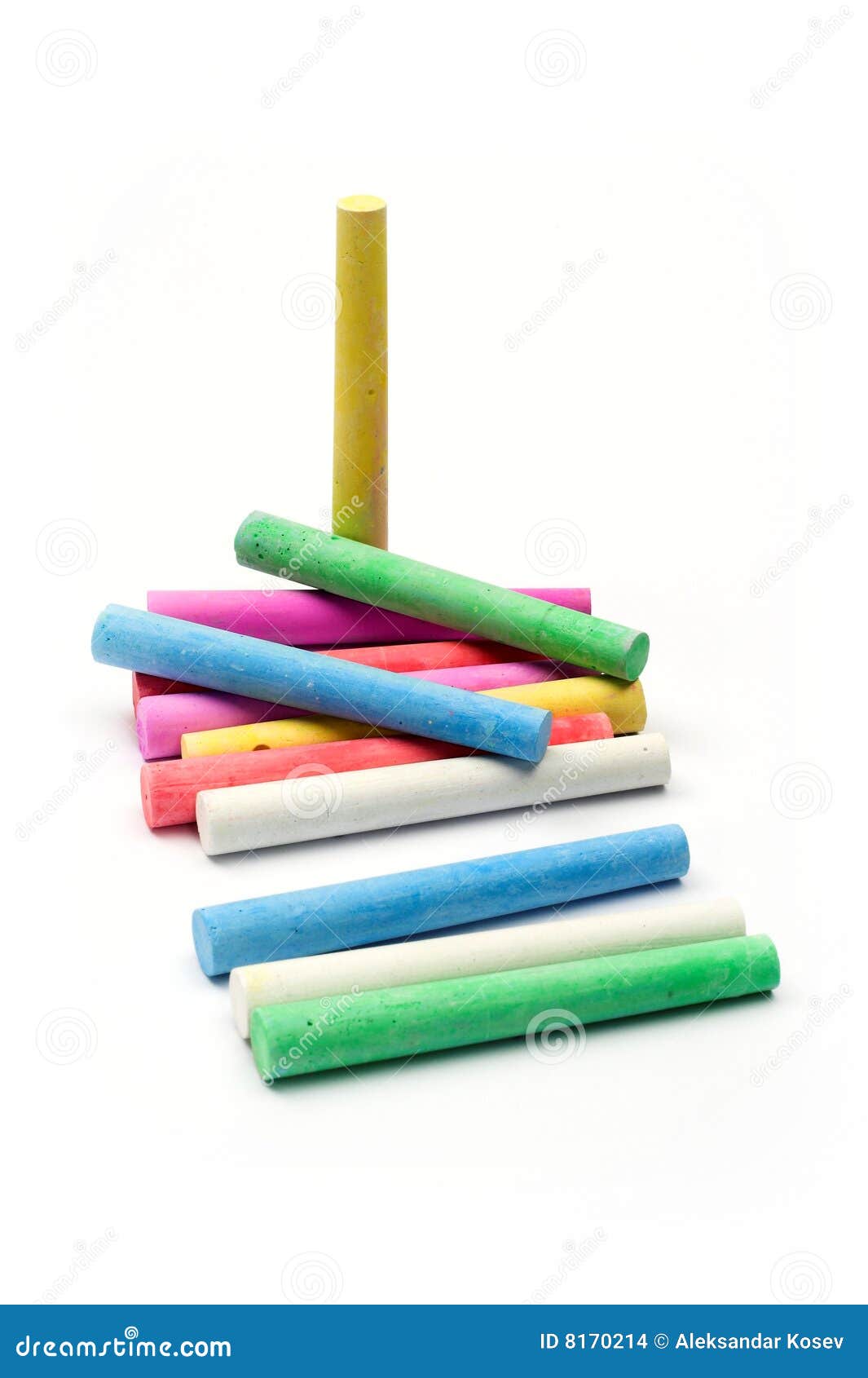 Color Chalk Stock Image | CartoonDealer.com #37845379
