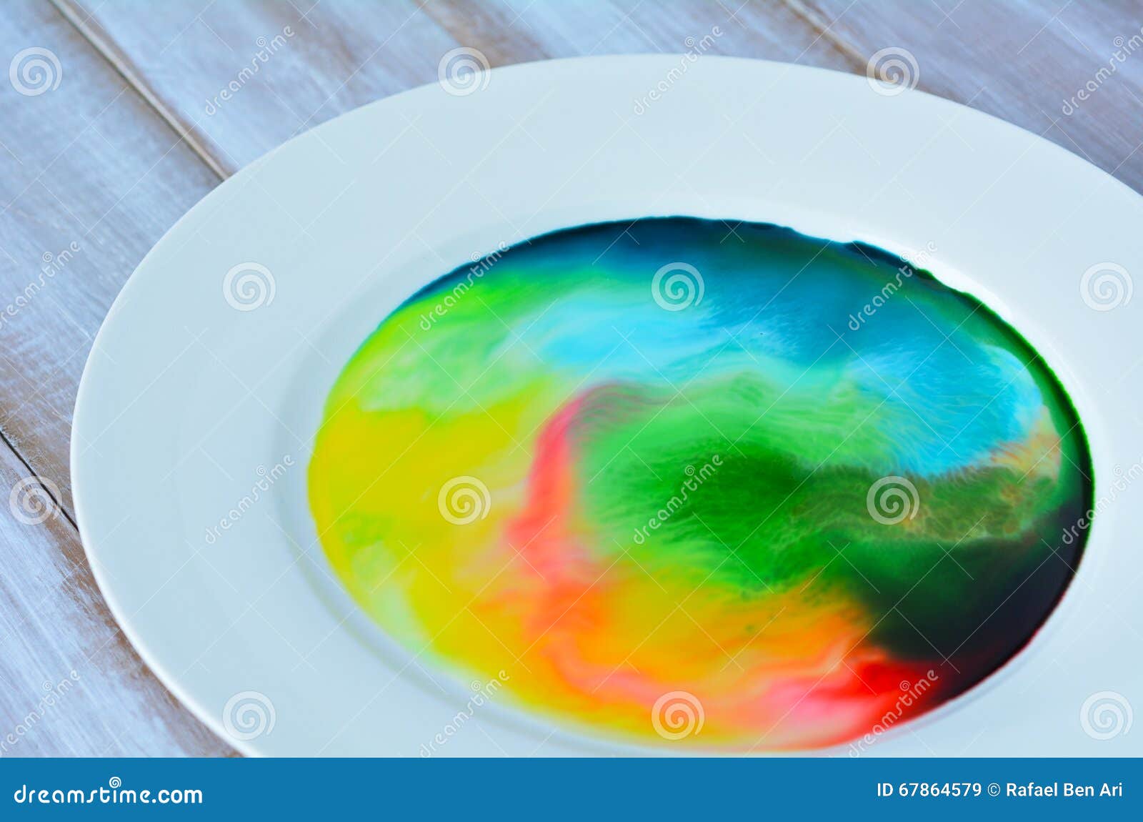 Color changing milk stock image. Image of colors, effects - 67864579