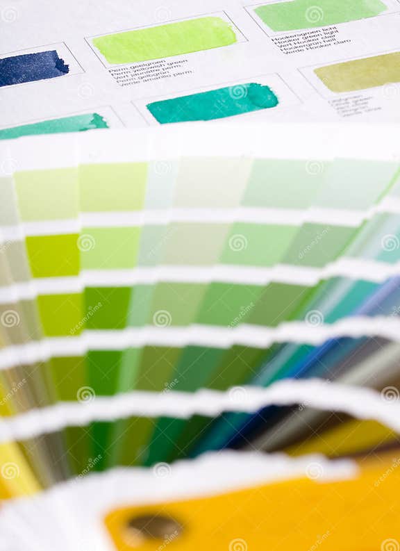 Color chart stock photo. Image of paint, creativity, decorator - 12570114