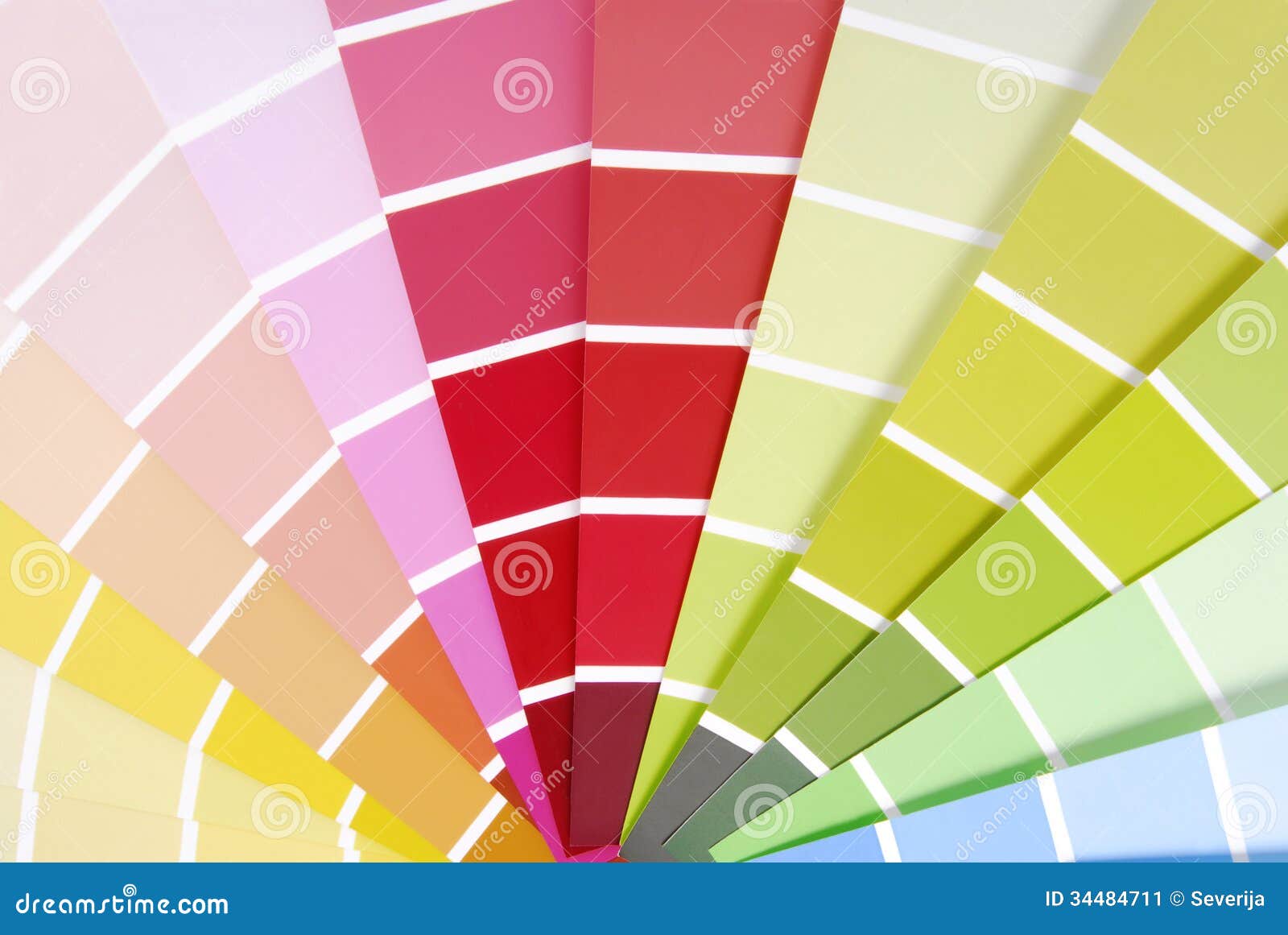 Color chart guide sampler stock image. Image of guidance - 34484711