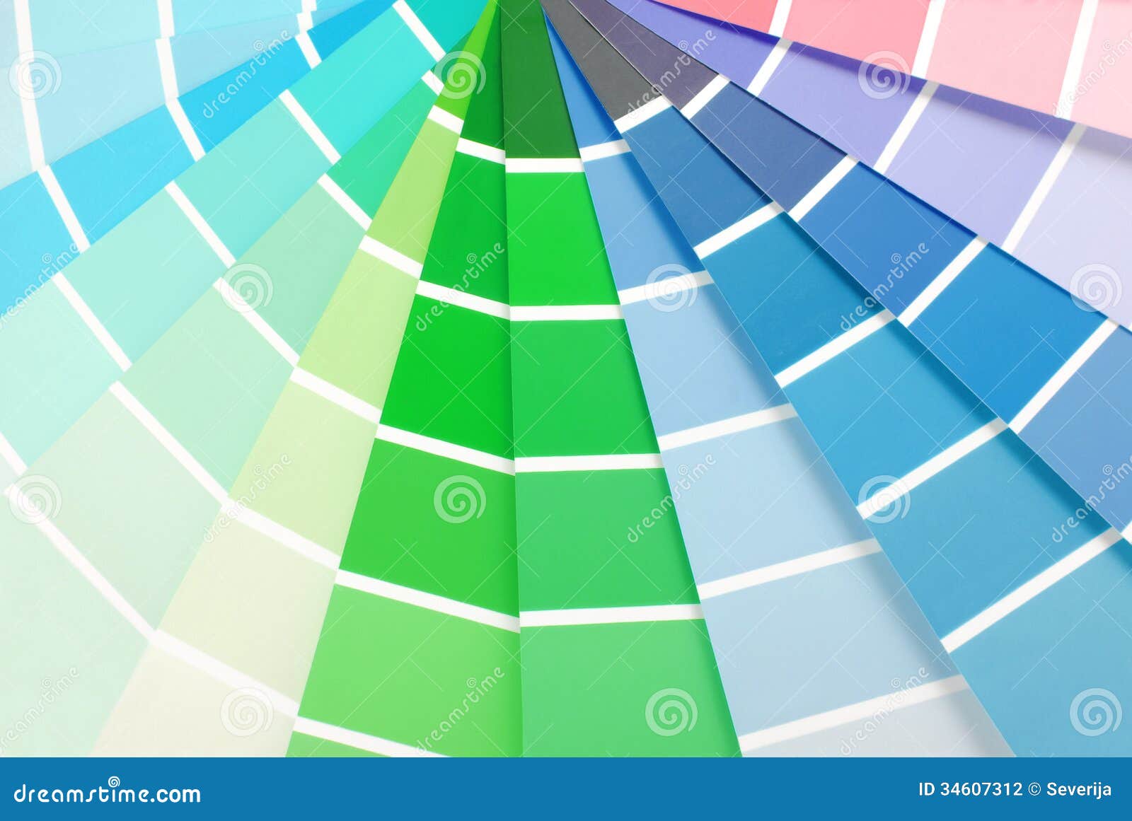 Color chart guide sampler stock photo. Image of home - 34607312