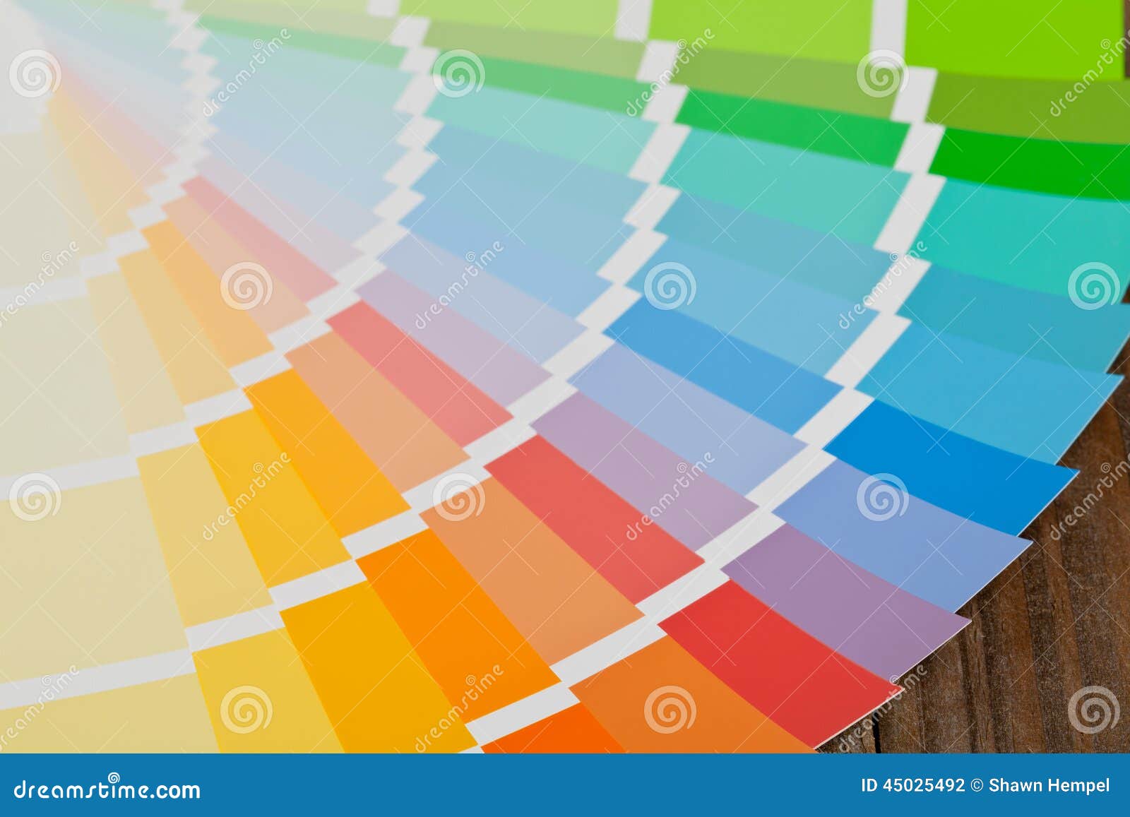 Color chart guide stock photo. Image of choice, design - 45025492