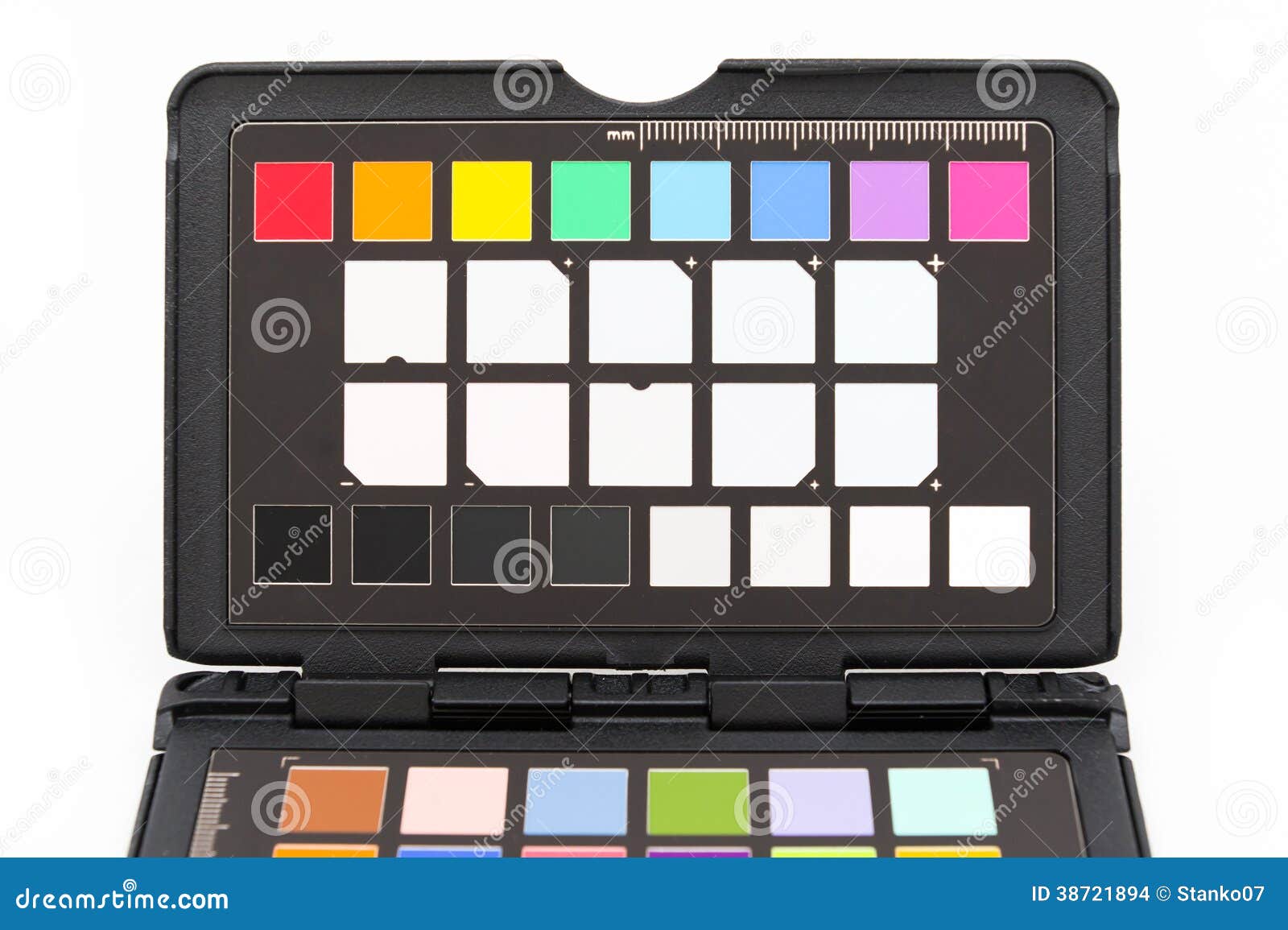 Color checker stock photo. Image of geometric, colored - 38721894