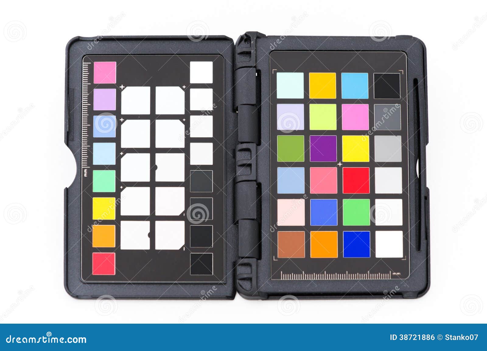 Color checker stock photo. Image of card, control, grid - 38721886