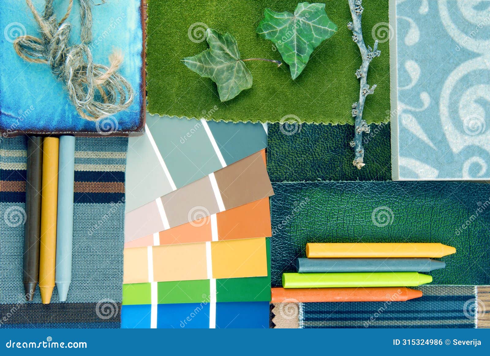 Color Harmonisation For Interior Stock Photography | CartoonDealer.com ...