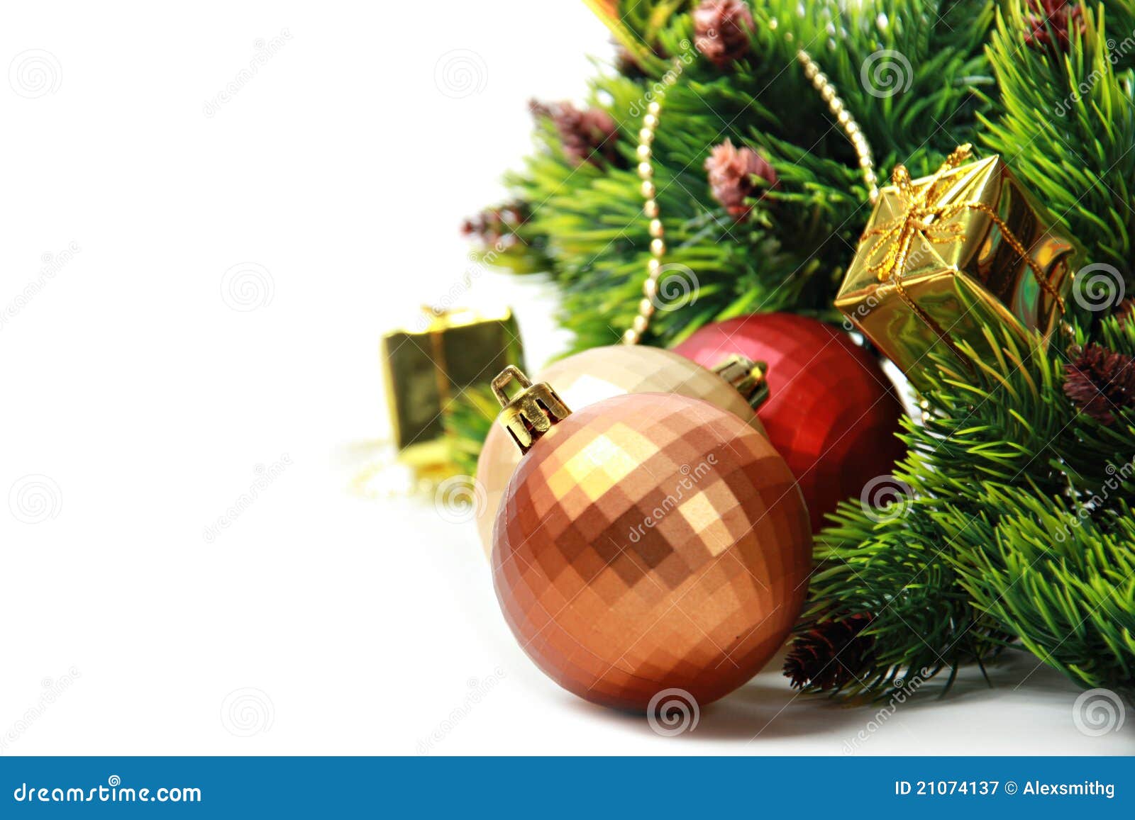 Color christmas balls stock image. Image of abstract - 21074137