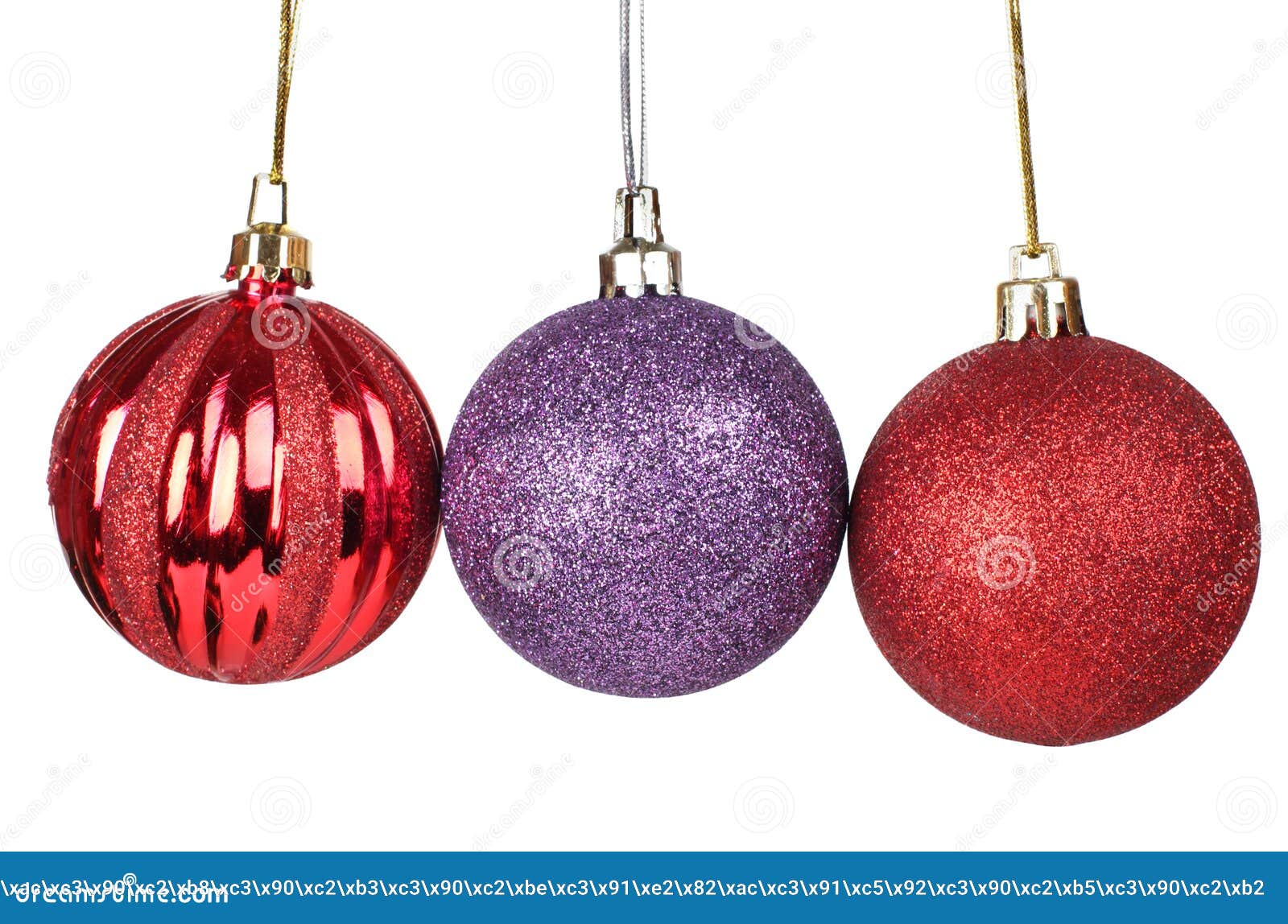 Color christmas balls stock image. Image of bright, winter - 21890397