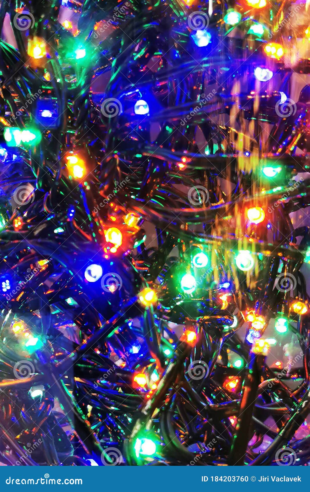 Color Christmas Lights Texture Stock Photo - Image of abstract, glow ...