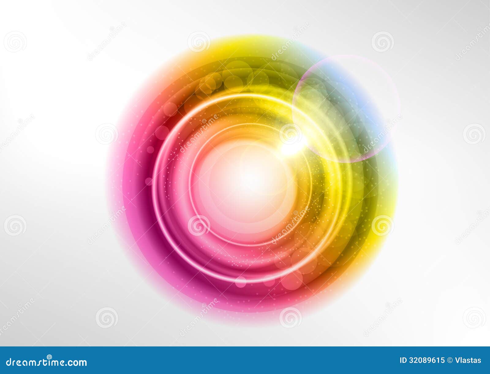 Color circle stock vector. Illustration of bright, light - 32089615