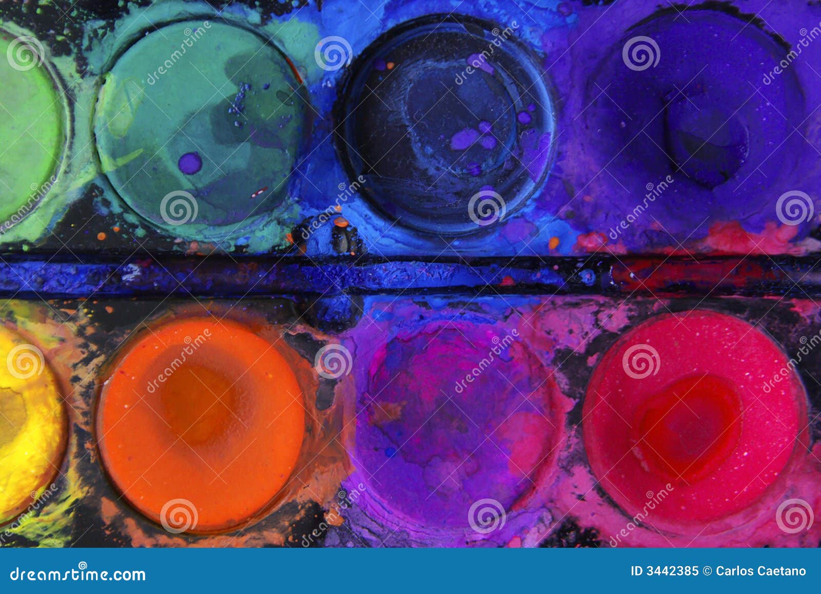 Color Circles stock image. Image of contrast, palette - 3442385