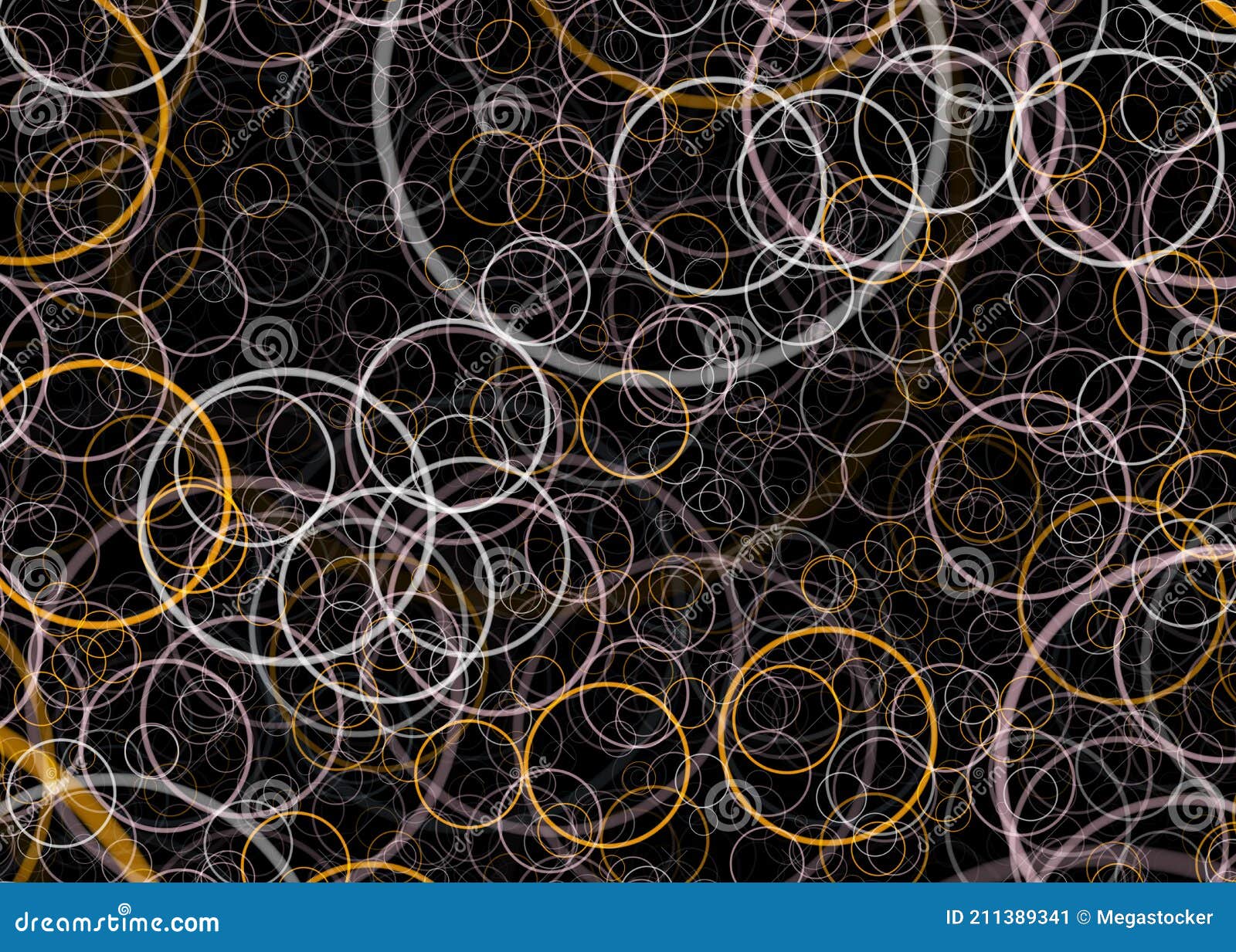 Color Circles Abstract Background Illustration Stock Illustration ...