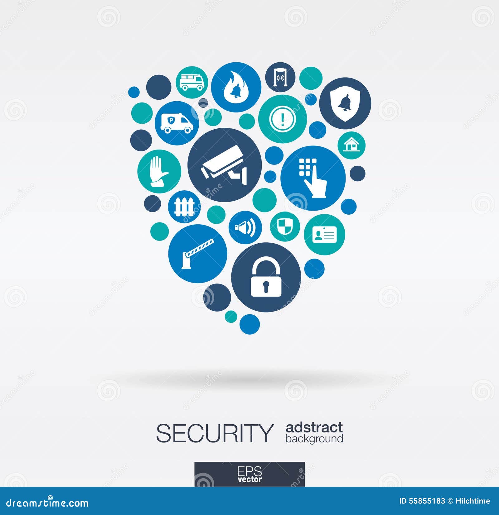 Shield Shape Set - Glossy Colorful Shields. Protection, Security Vector ...