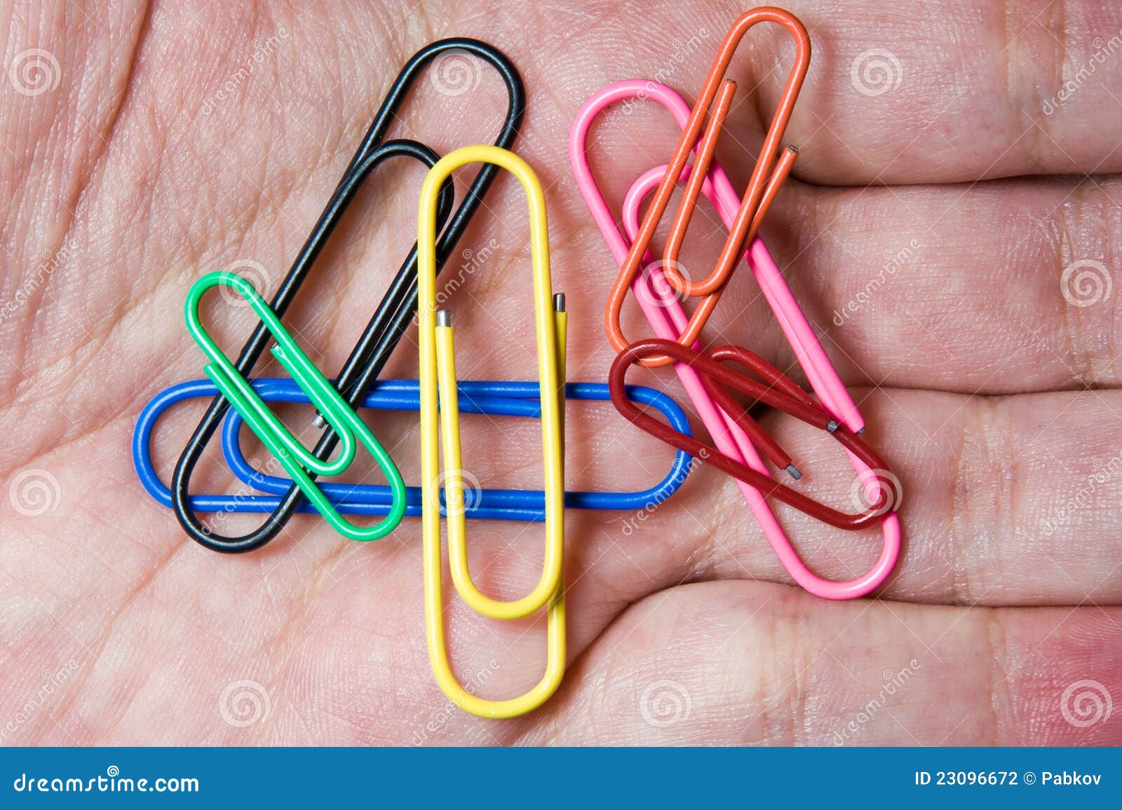 Color clips stock photo. Image of color, closeup, memo - 23096672