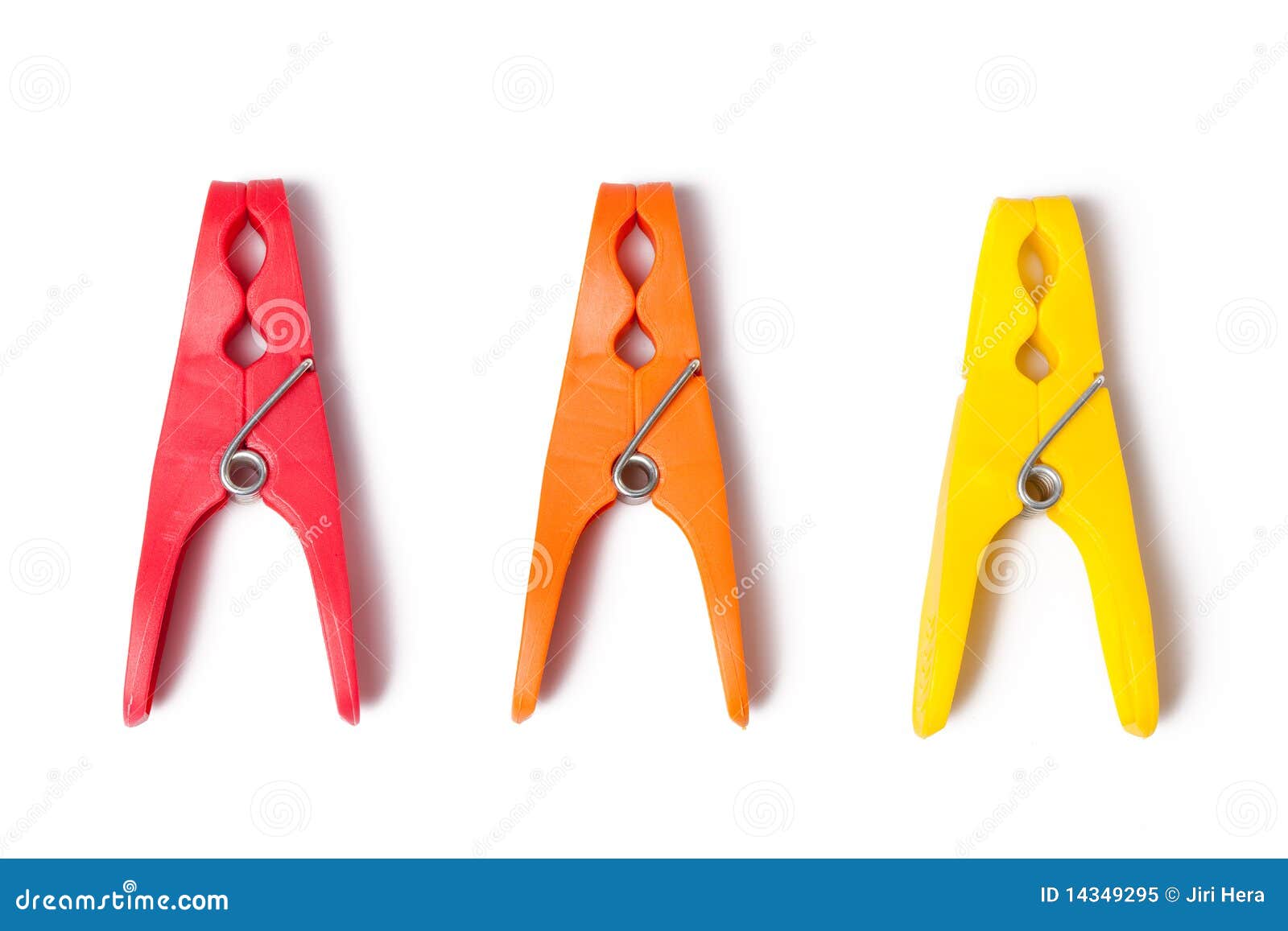 Color clothes pins stock image. Image of string, white - 14349295