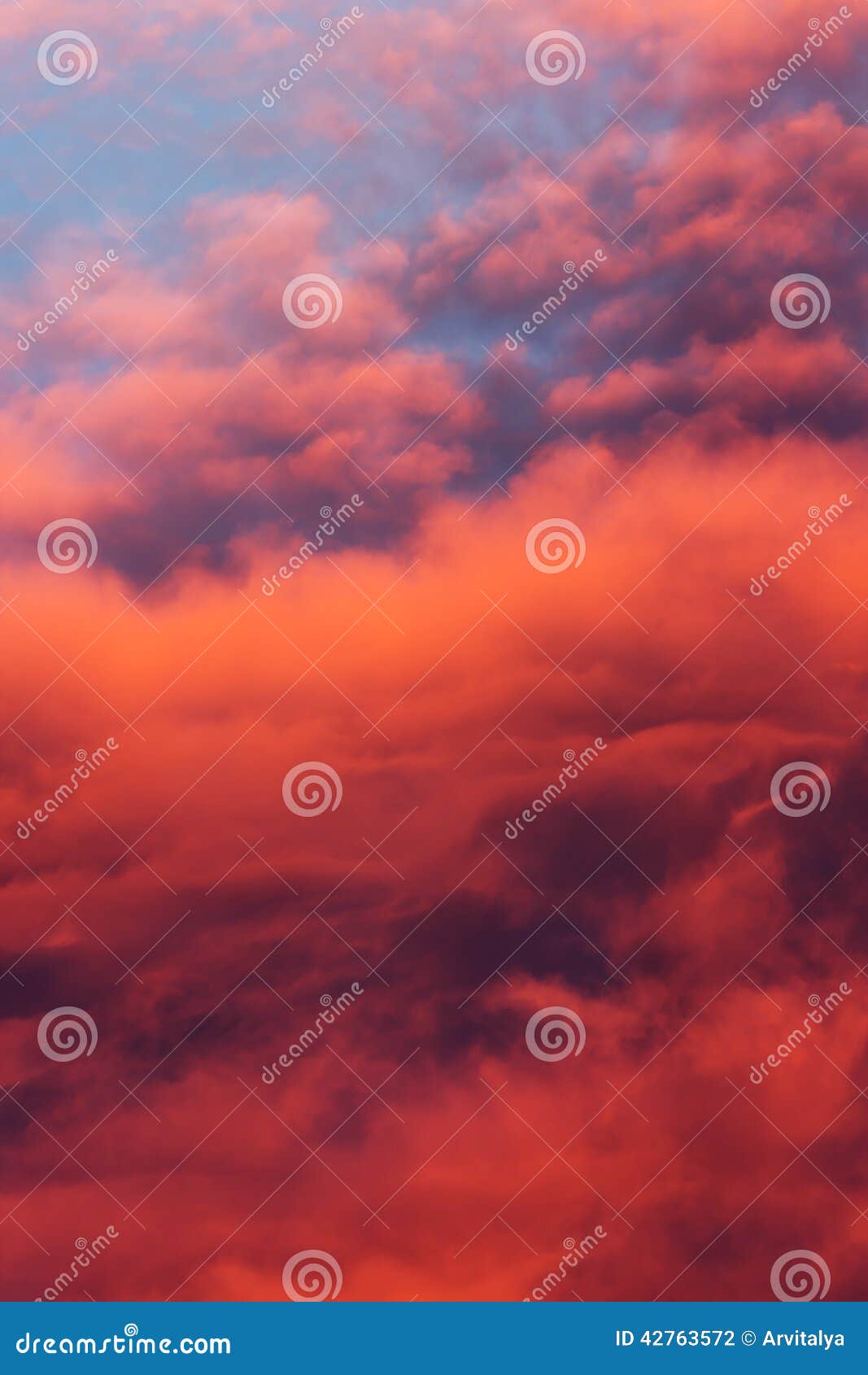 Color clouds stock photo. Image of beautiful, clouds - 42763572
